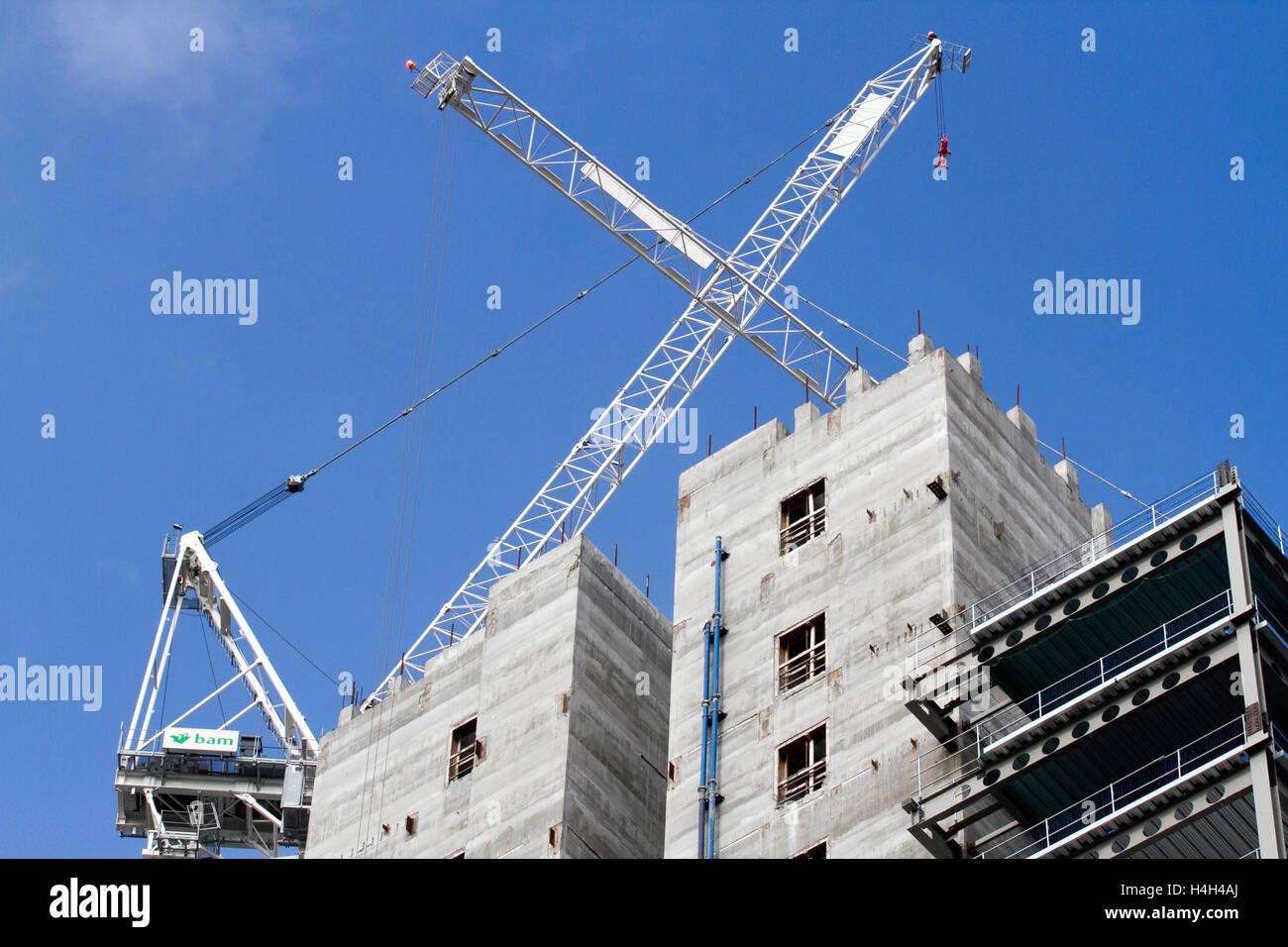 Affordable homes under construction, UK Stock Photo - Alamy