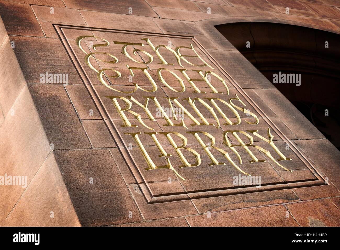 The John Rylands Library, Manchester, UK Stock Photo - Alamy