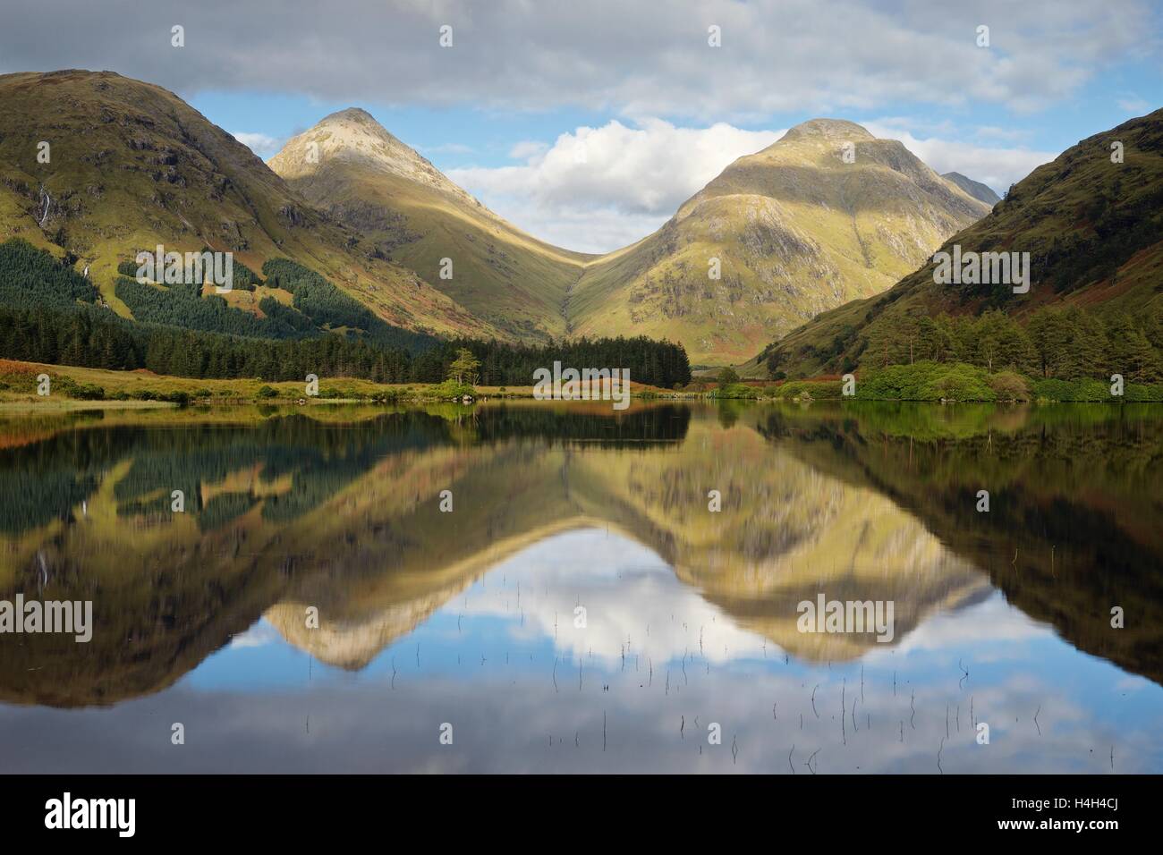Lochan Urr, Glen Etive Stock Photo - Alamy