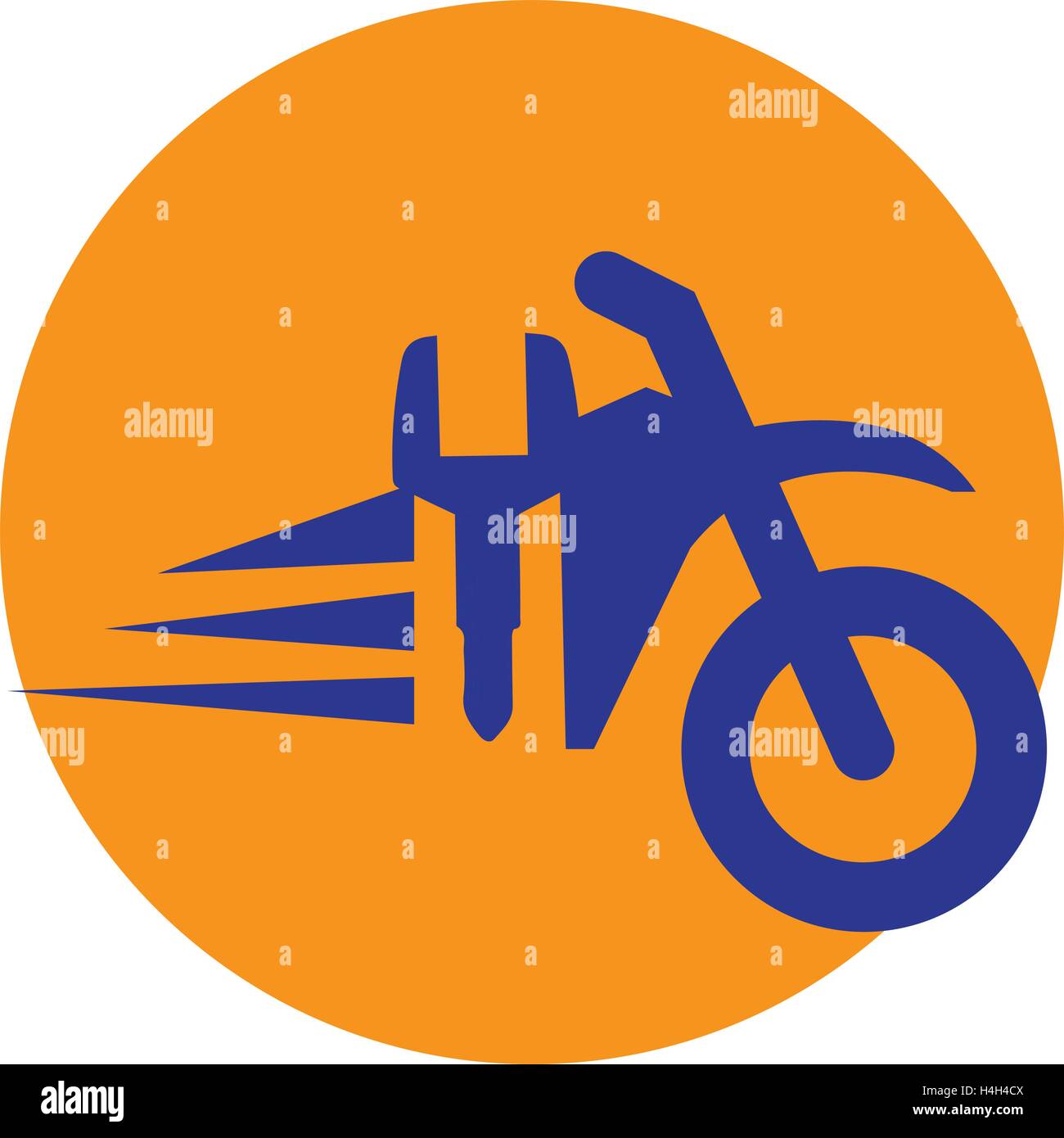 Motorcycle Rentals Concept Design. AI 10 Supported Stock Vector Image ...