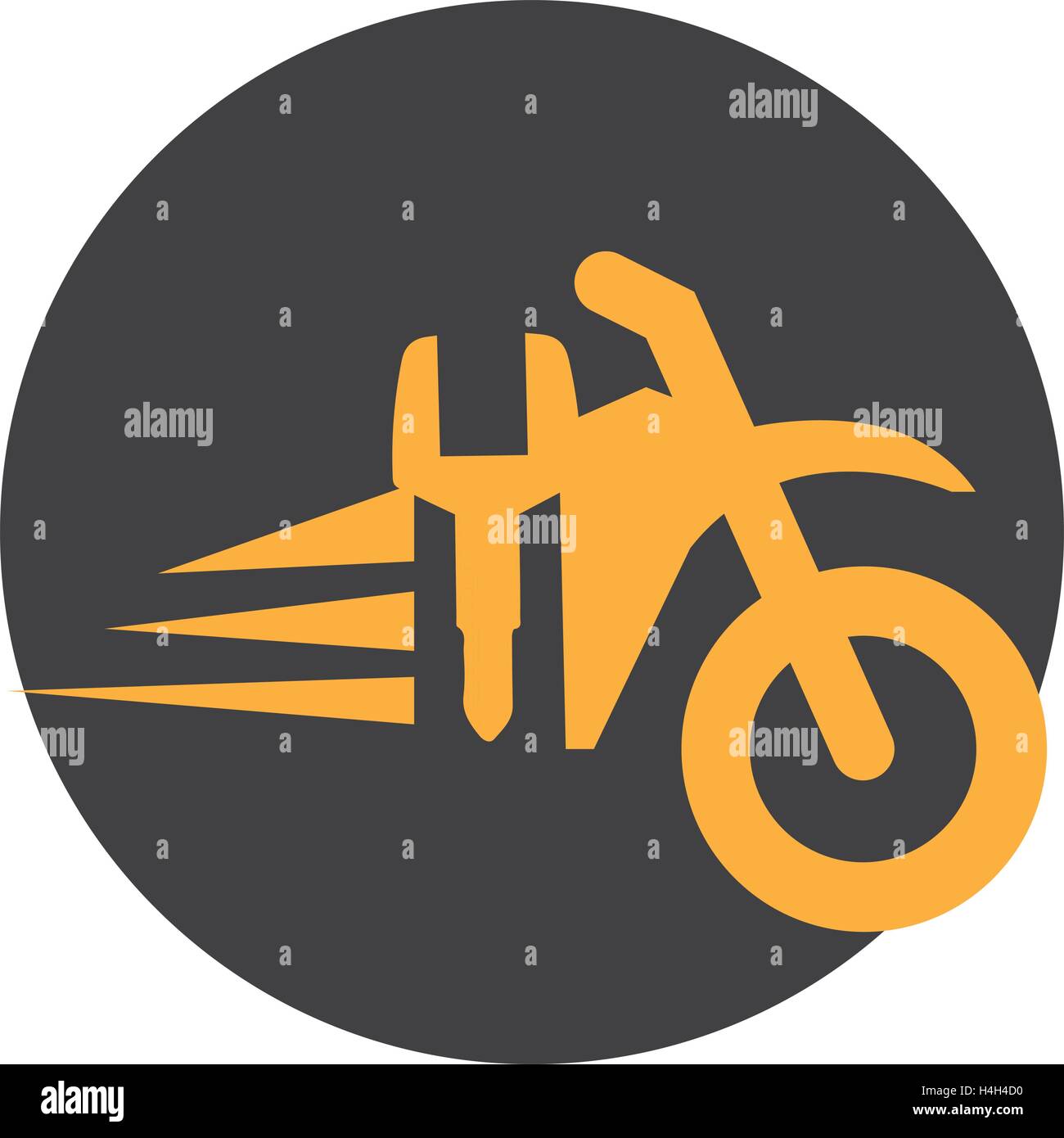 Motorcycle Rentals Concept Design. AI 10 Supported Stock Vector Image ...