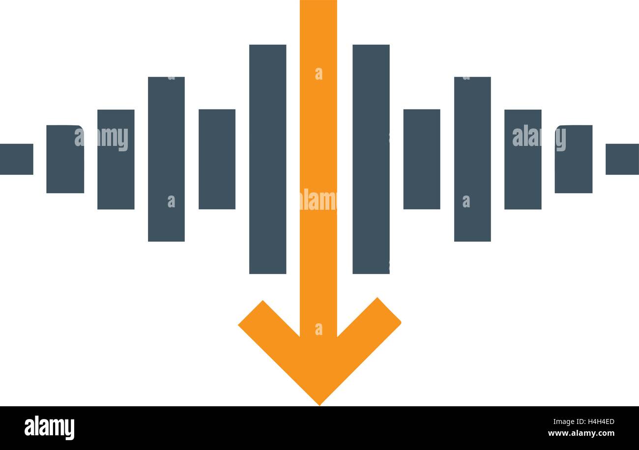 Music Signal Concept Design. AI 8 Supported Stock Vector Image & Art ...