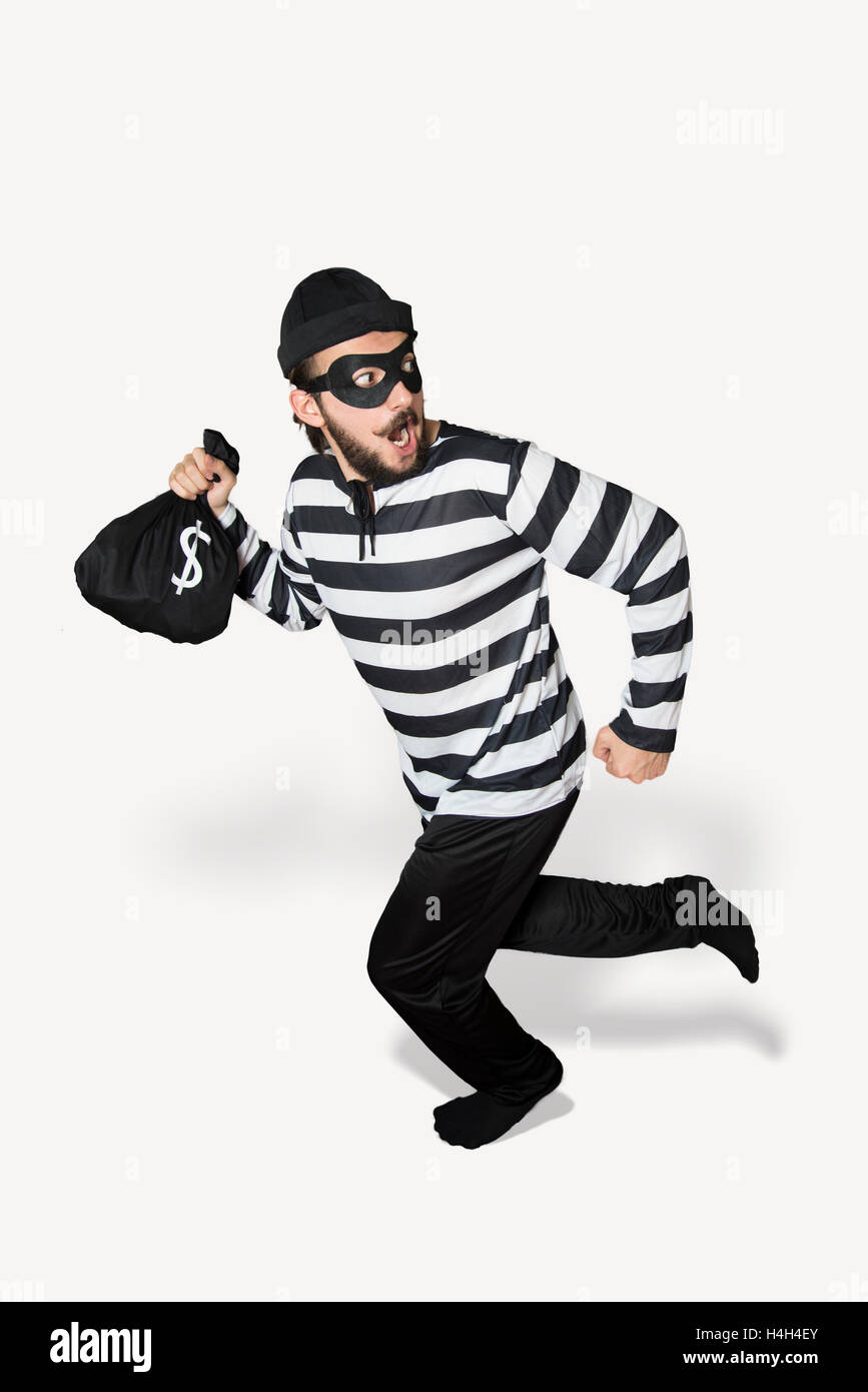Robber running hi-res stock photography and images - Alamy