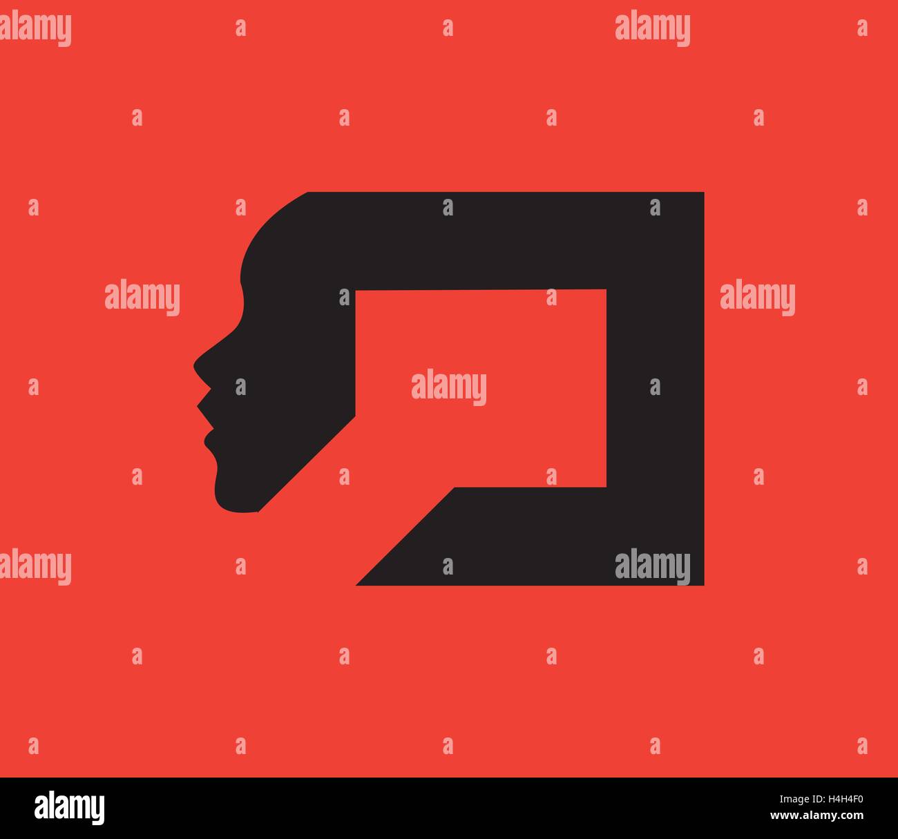 Square People icon design. AI 10 supported Stock Vector Image & Art - Alamy