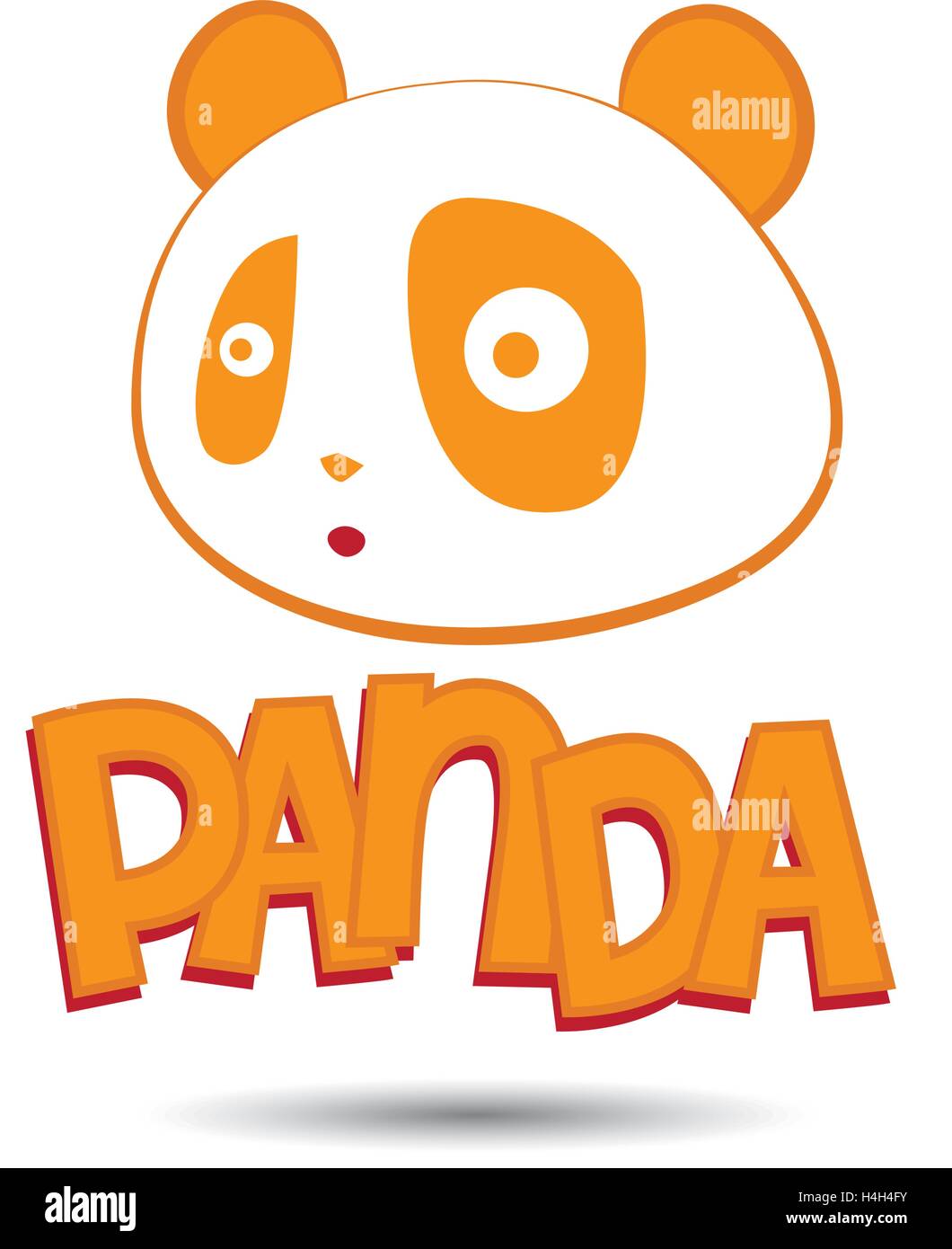 Cute Panda Character Design Stock Vector Image & Art - Alamy