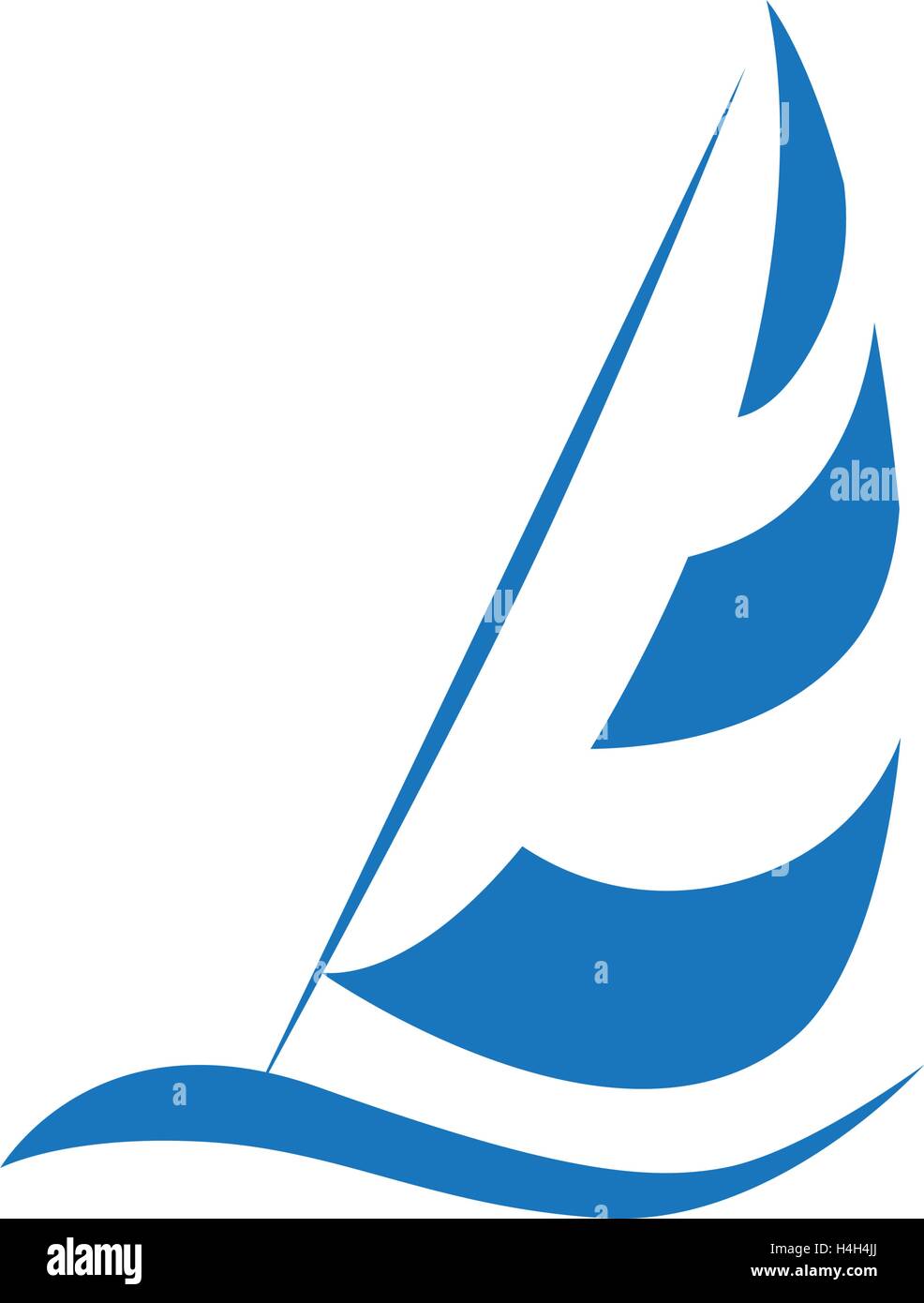 Artistic Sail Design. AI 10 Supported Stock Vector Image & Art - Alamy