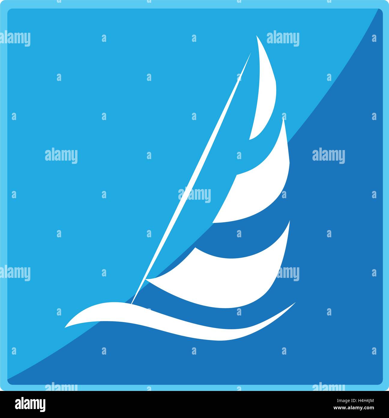 Artistic Sail Design. AI 10 Supported Stock Vector Image & Art - Alamy