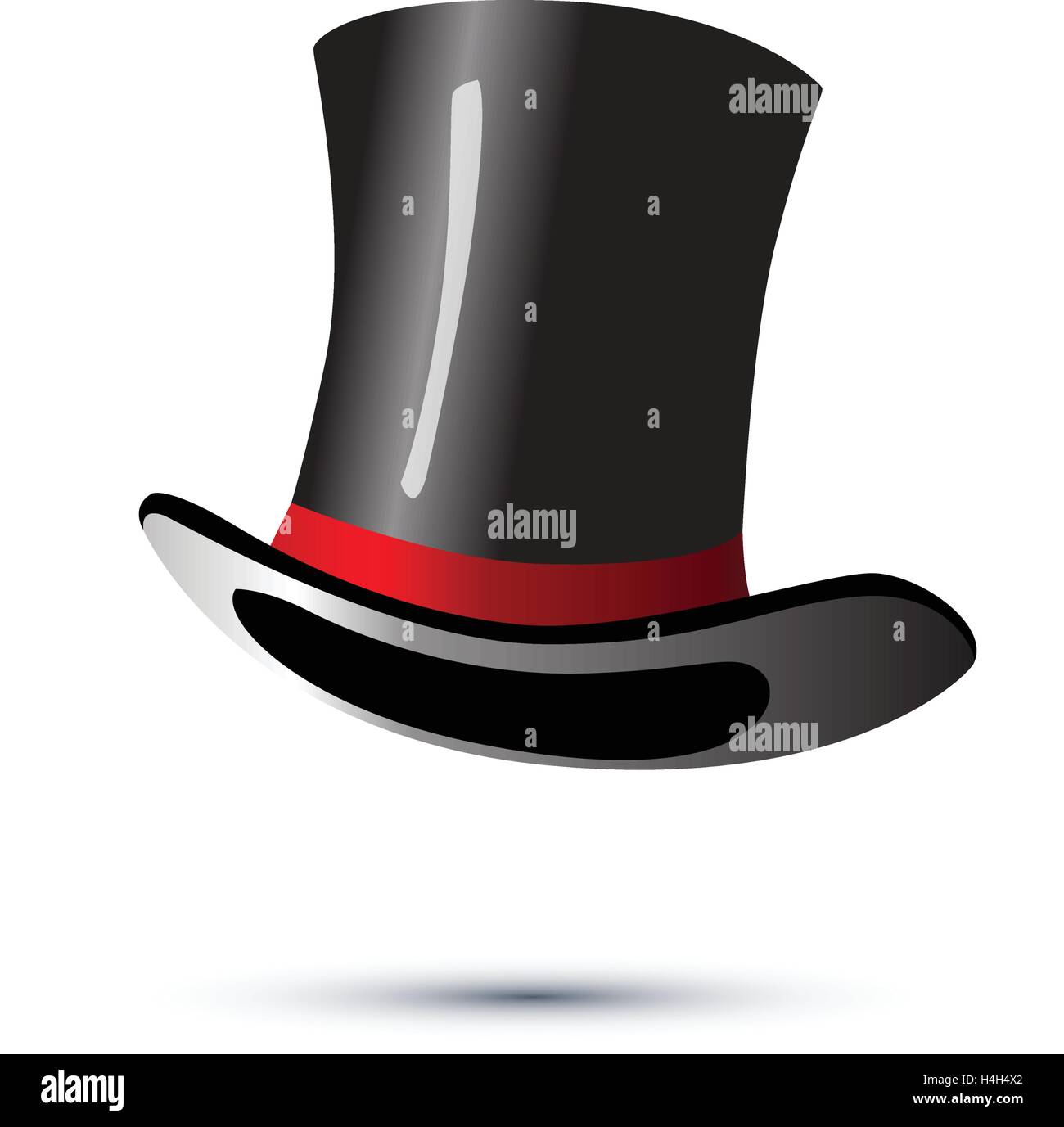 Classical Classic tall hat. AI 10 Supported Stock Vector Image & Art ...