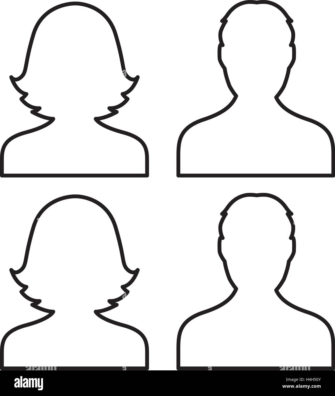 Ai service icon linear hi-res stock photography and images - Alamy