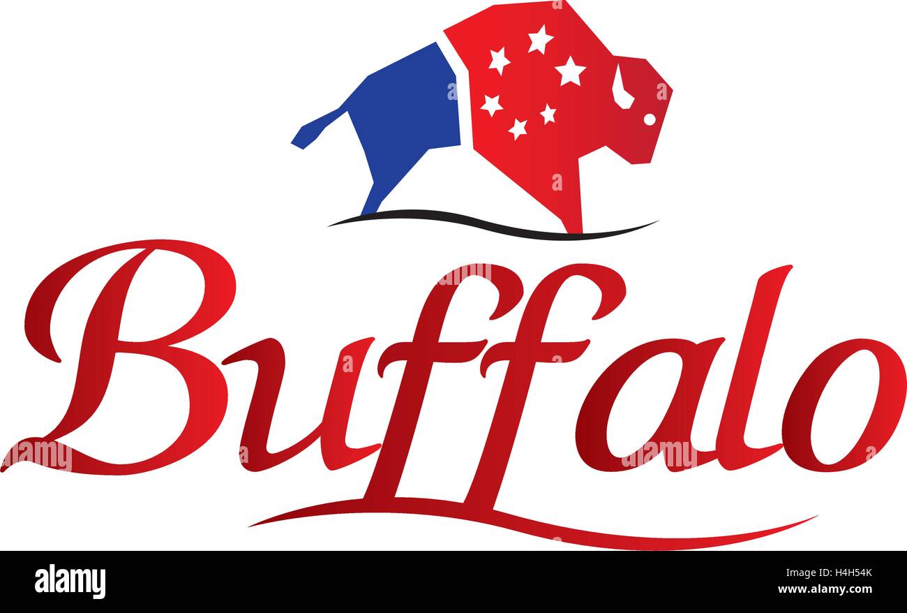 Buffalo Logo Design Concept. EPS 8 supported Stock Vector Image & Art ...