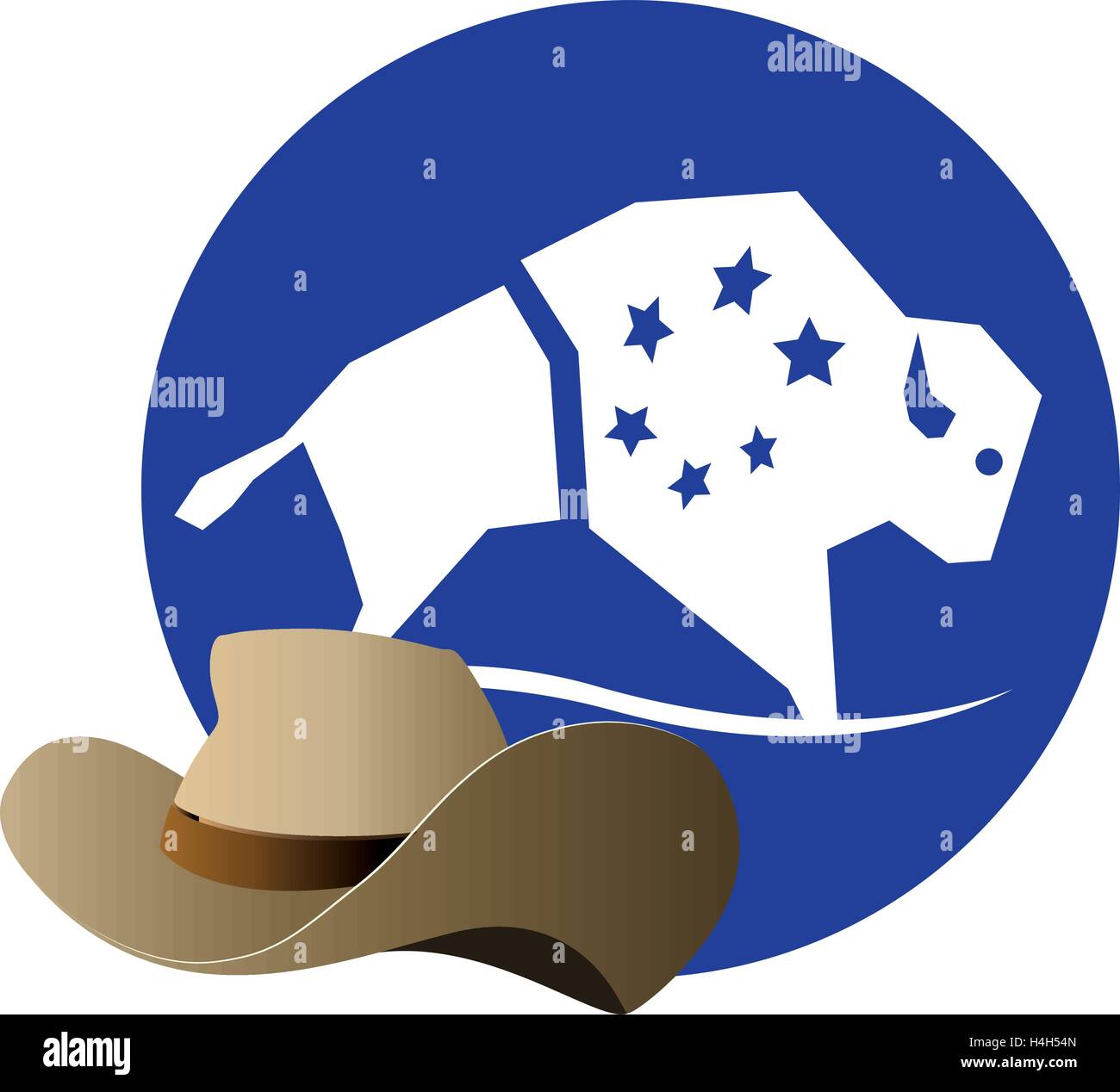 Buffalo Logo Design Concept. EPS 8 supported Stock Vector Image & Art ...