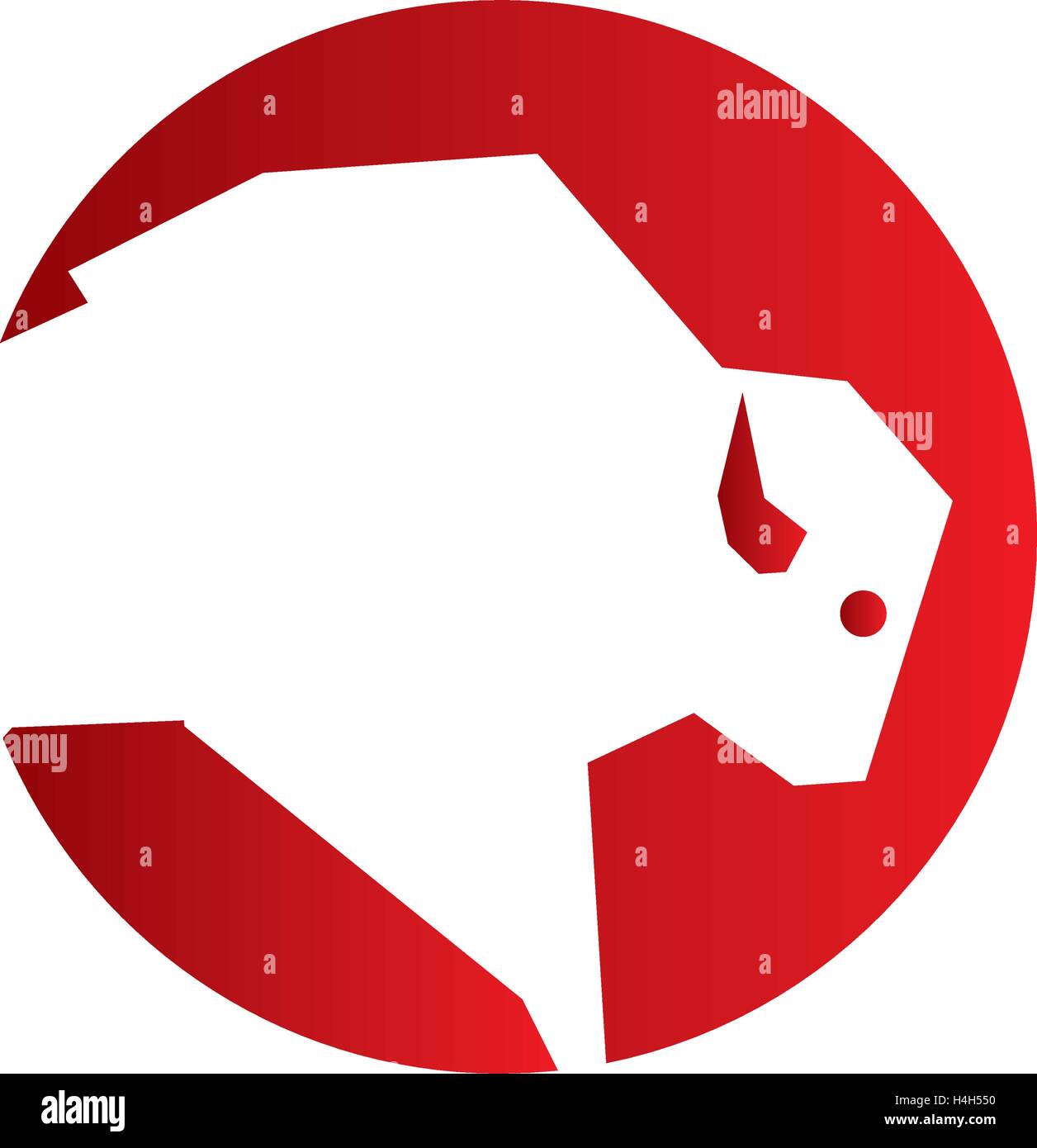 Buffalo Logo Design Concept. EPS 8 supported Stock Vector Image & Art ...