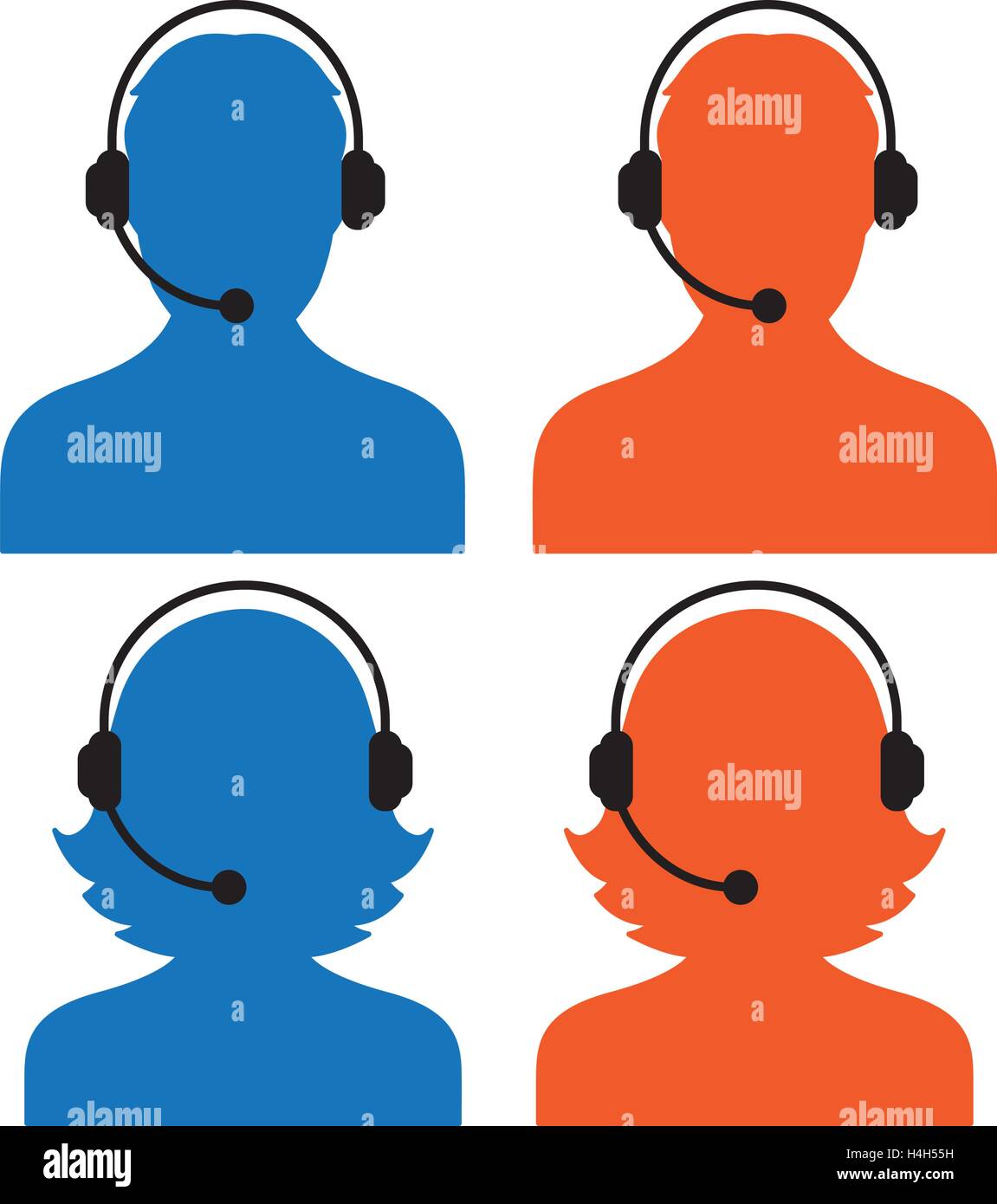 Call Center Icon Design, AI 8 supported Stock Vector Image & Art - Alamy