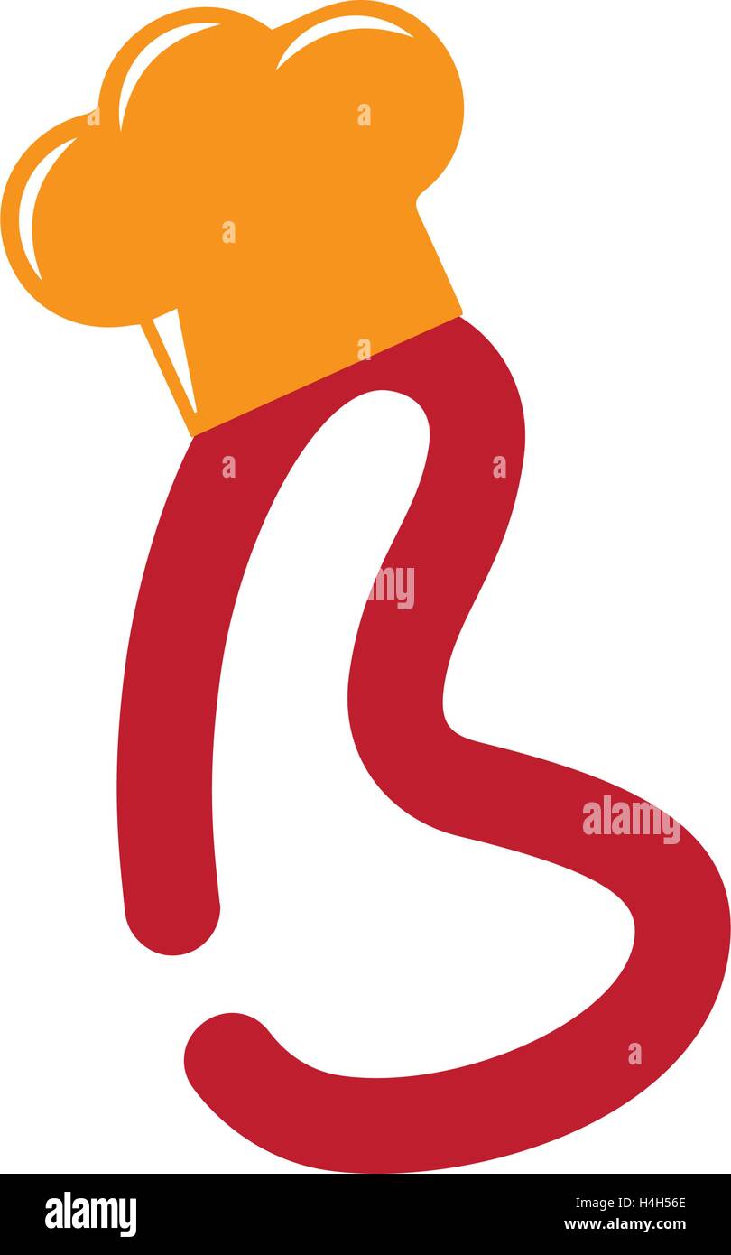 Cook Themed Alphabet Design Concept, EPS 8 supported Stock Vector Image ...