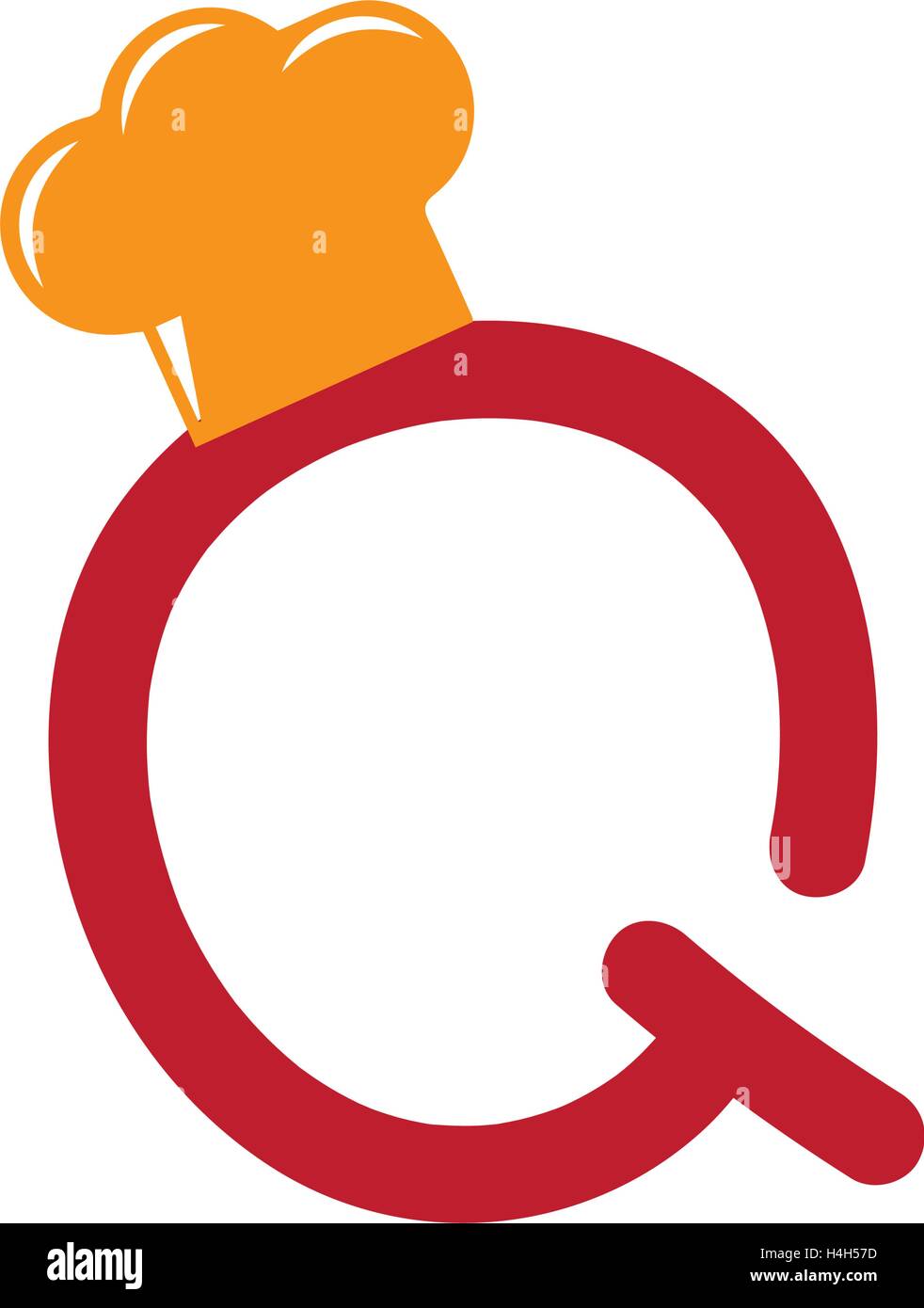 Cook Themed Alphabet Design Concept, EPS 8 supported Stock Vector Image ...