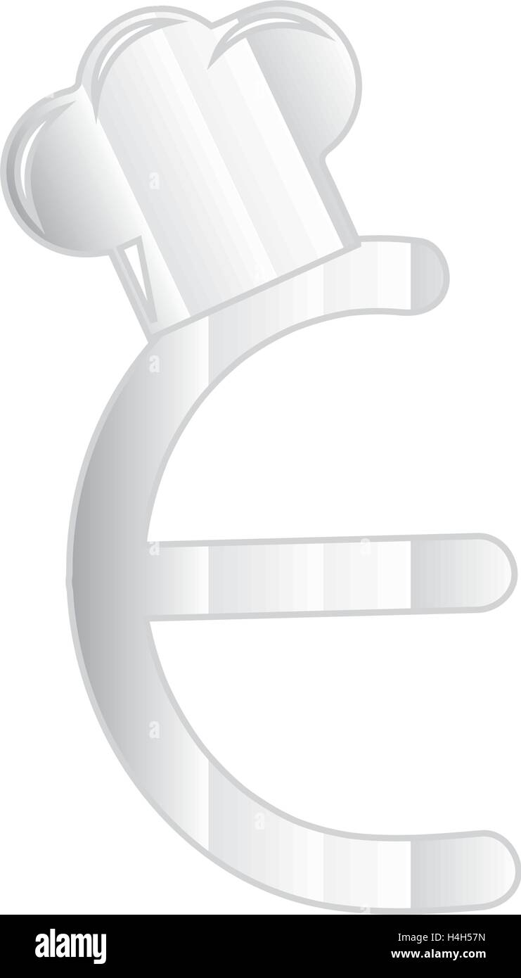 Cook Themed Alphabet Design Concept, EPS 8 supported Stock Vector Image ...