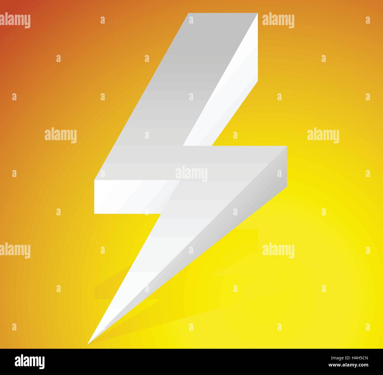 Lighting bolt, sparkle shape. Lighting bolt, electricity icon Stock ...