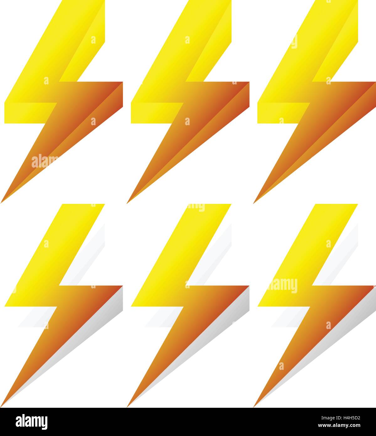 Lighting bolt, sparkle shape. Lighting bolt, electricity icon Stock ...