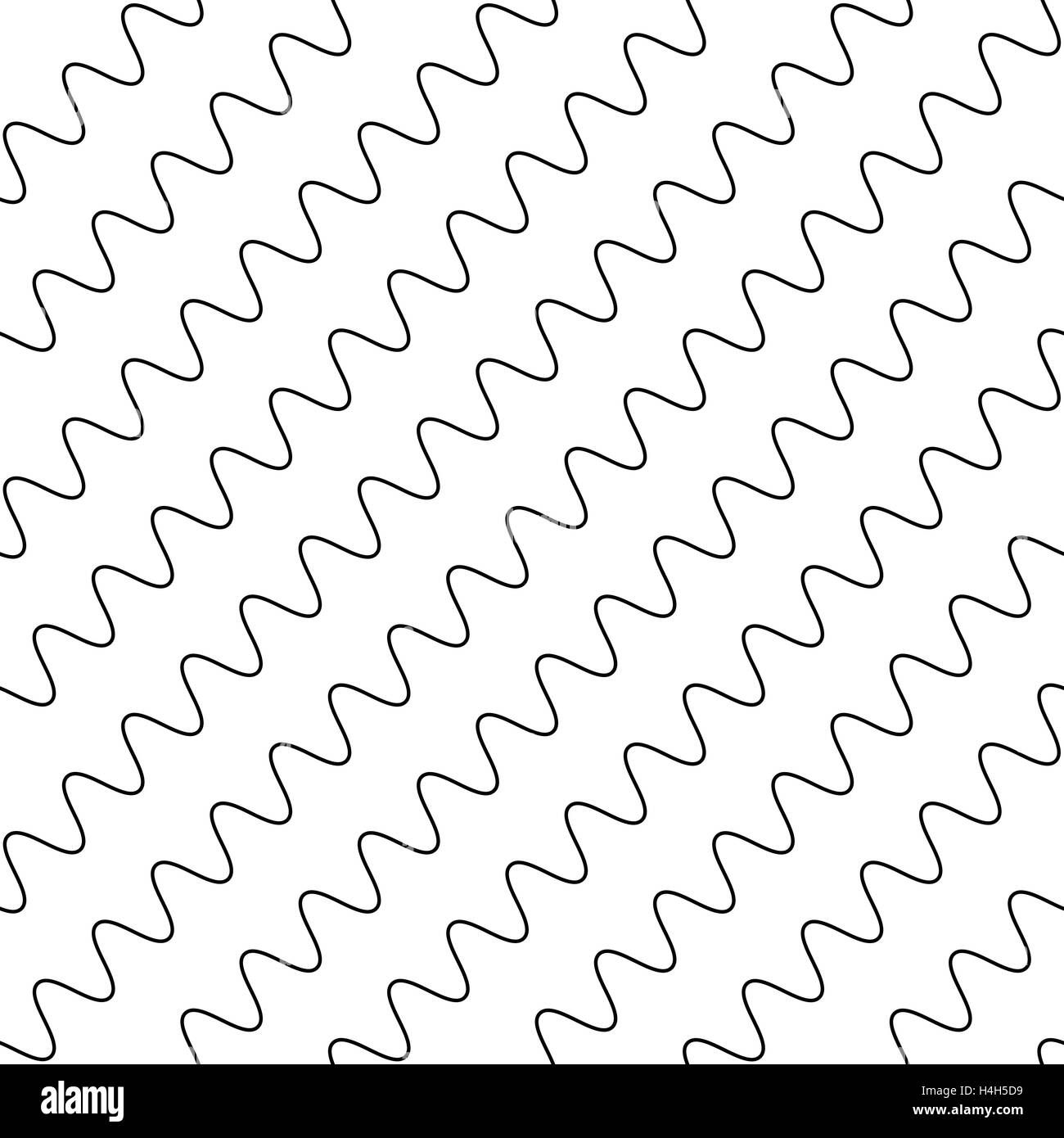 Wavy, zigzag parallel lines repeatable pattern Stock Vector Image & Art - Alamy