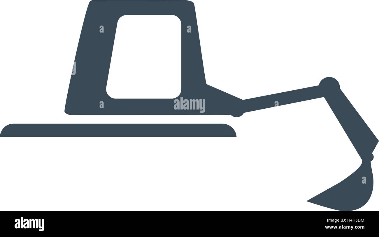 Construction Digger Concept Design, EPS 8 supported Stock Vector Image ...