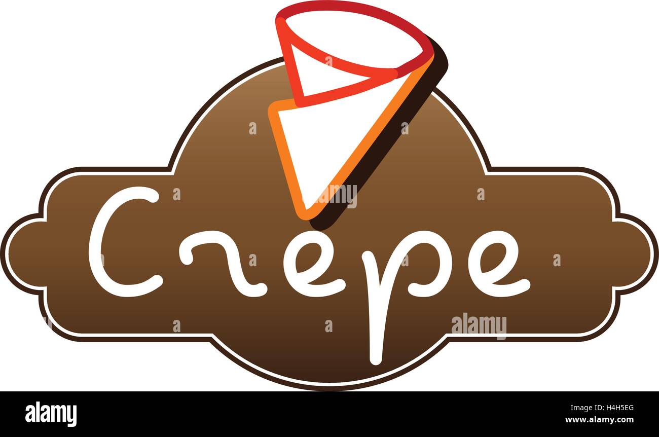 Crepe Logo Design, AI 8 supported Stock Vector Image & Art - Alamy