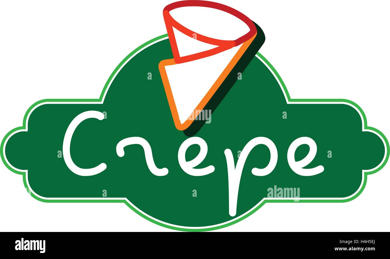 Crepe Logo Design, AI 8 supported Stock Vector Image & Art - Alamy
