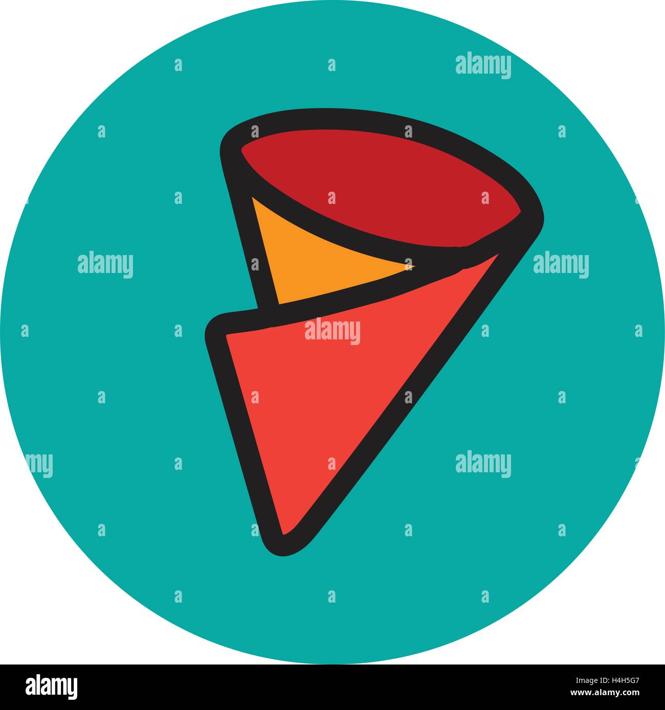 Crepe Icon Design, AI 8 supported Stock Vector Image & Art - Alamy