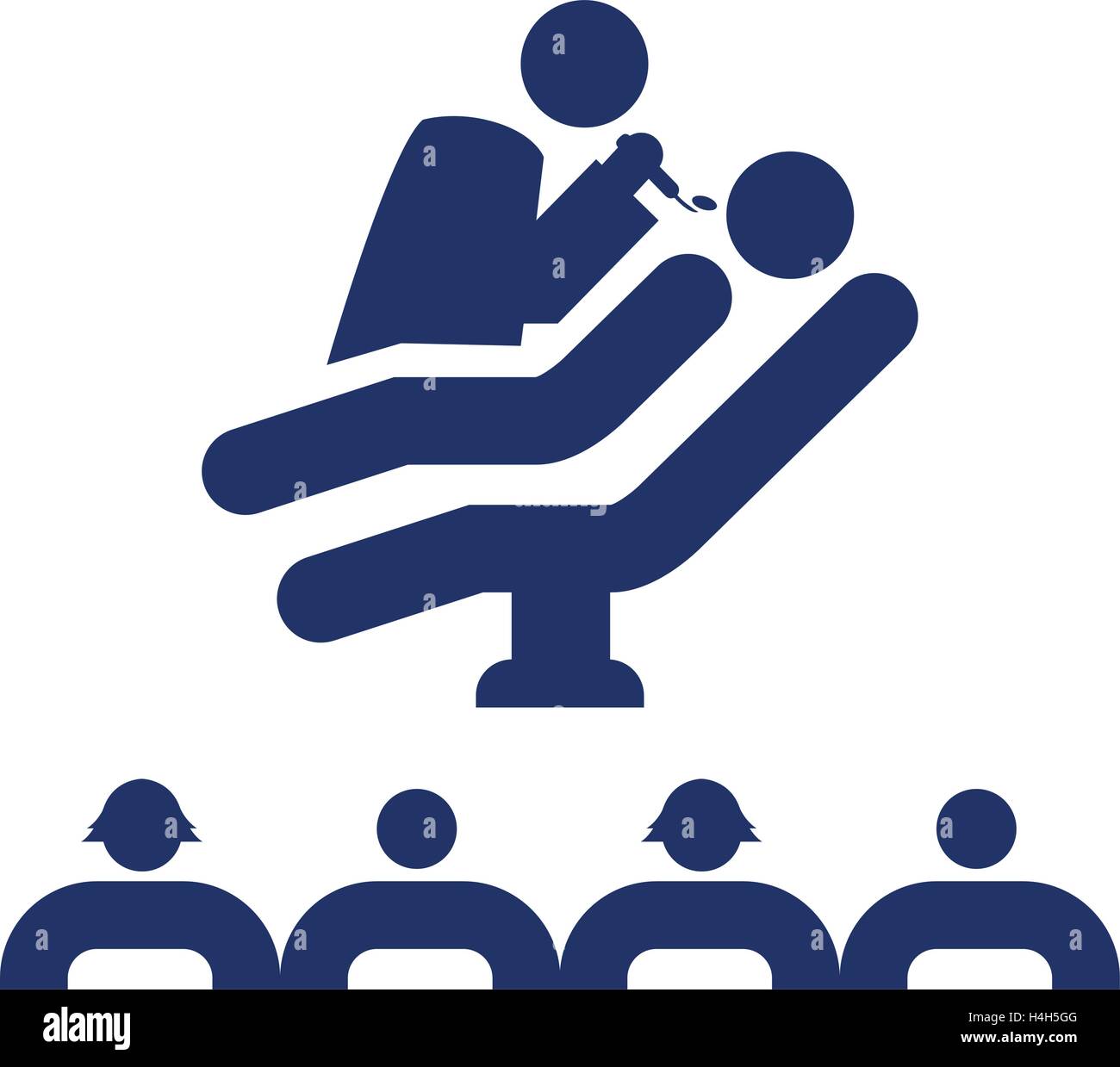 Dentist waiting room Stock Vector Images - Alamy