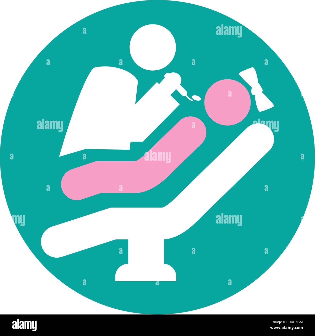 Dentist Icon with Kids, AI 8 supported Stock Vector Image & Art - Alamy