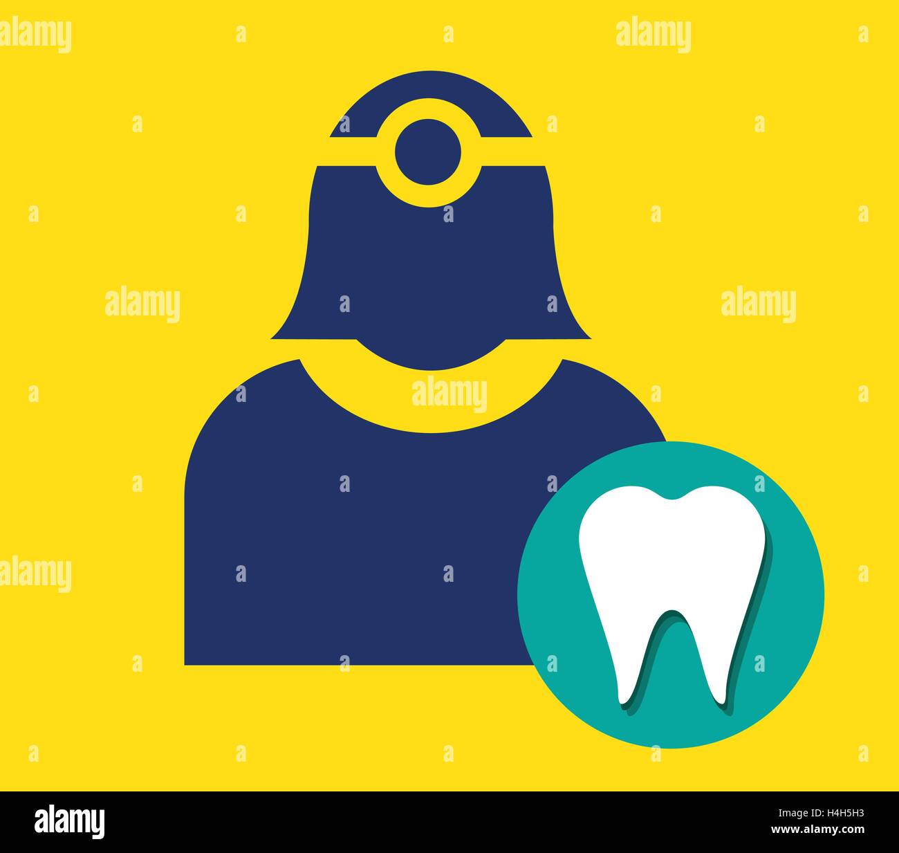 Dentist icon hi-res stock photography and images - Alamy