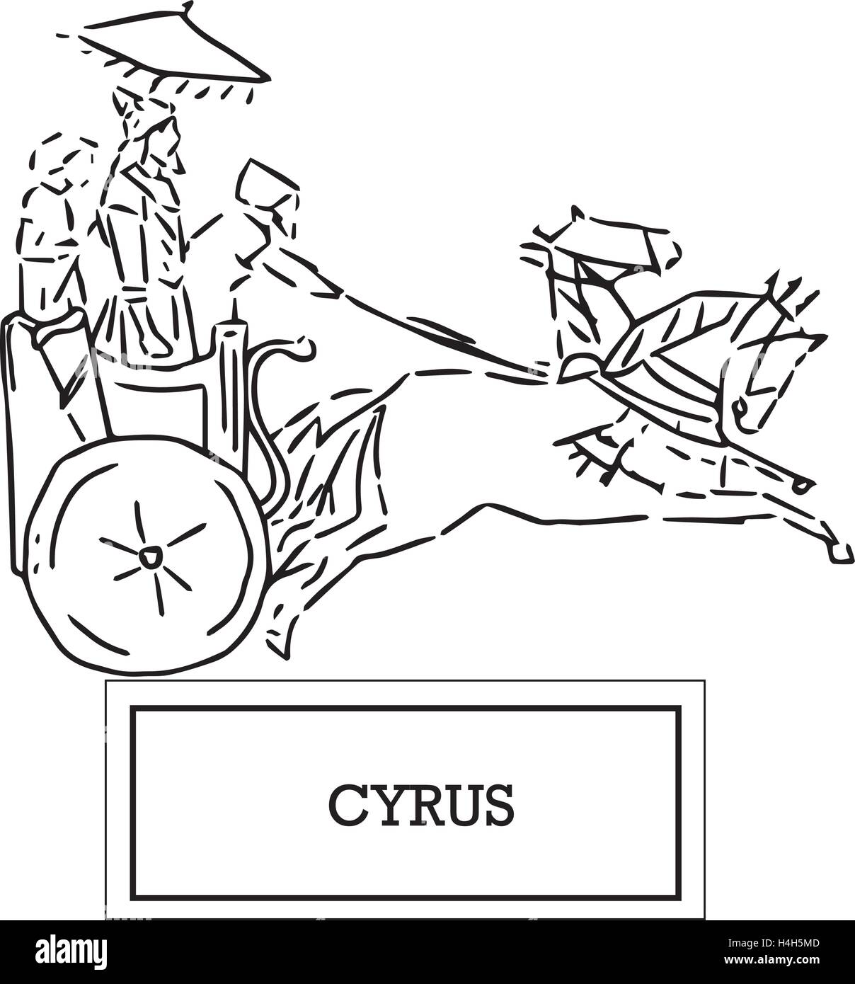 Cyrus Stock Vector Images - Alamy