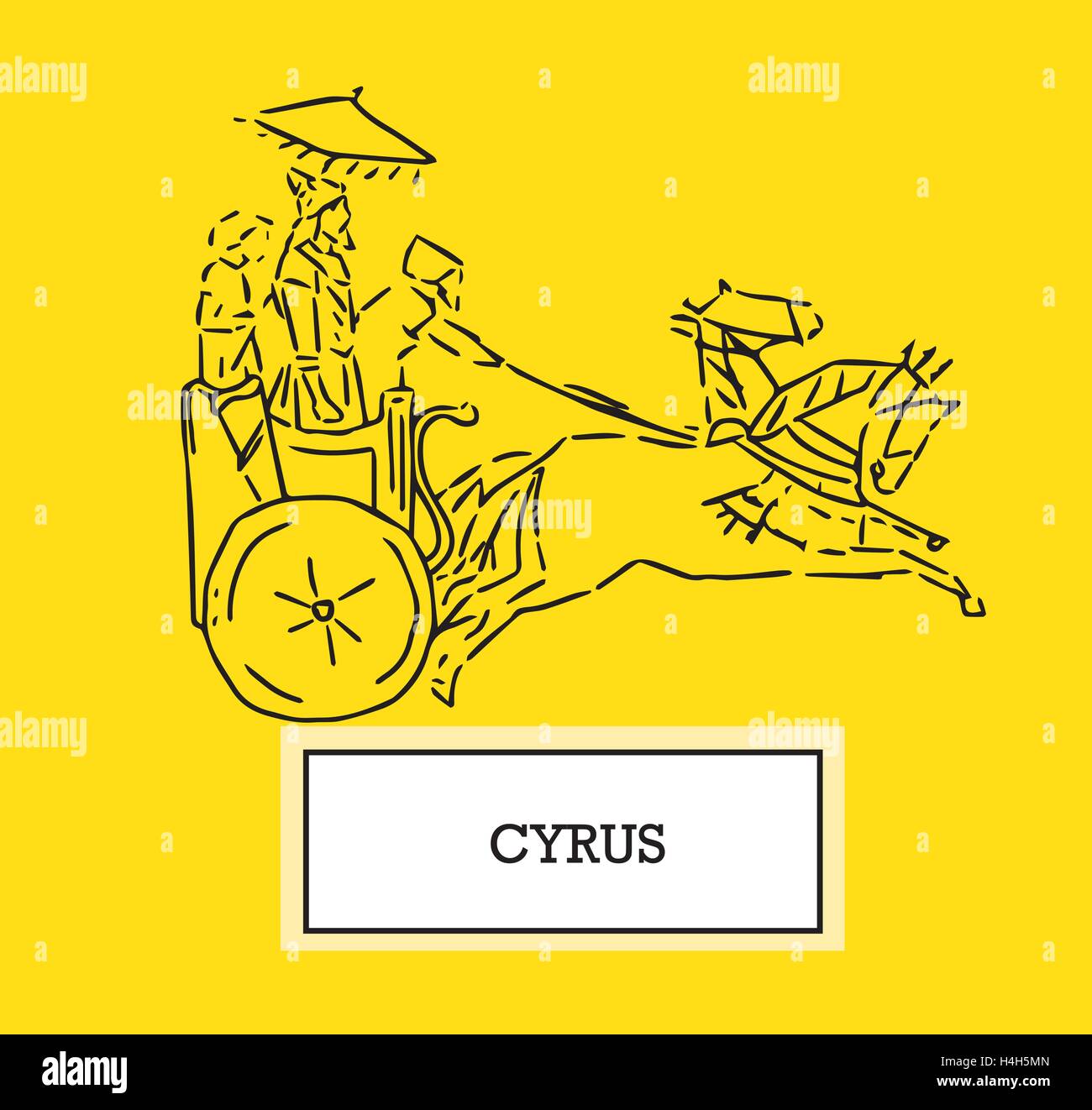 Cyrus The Great Cartoon