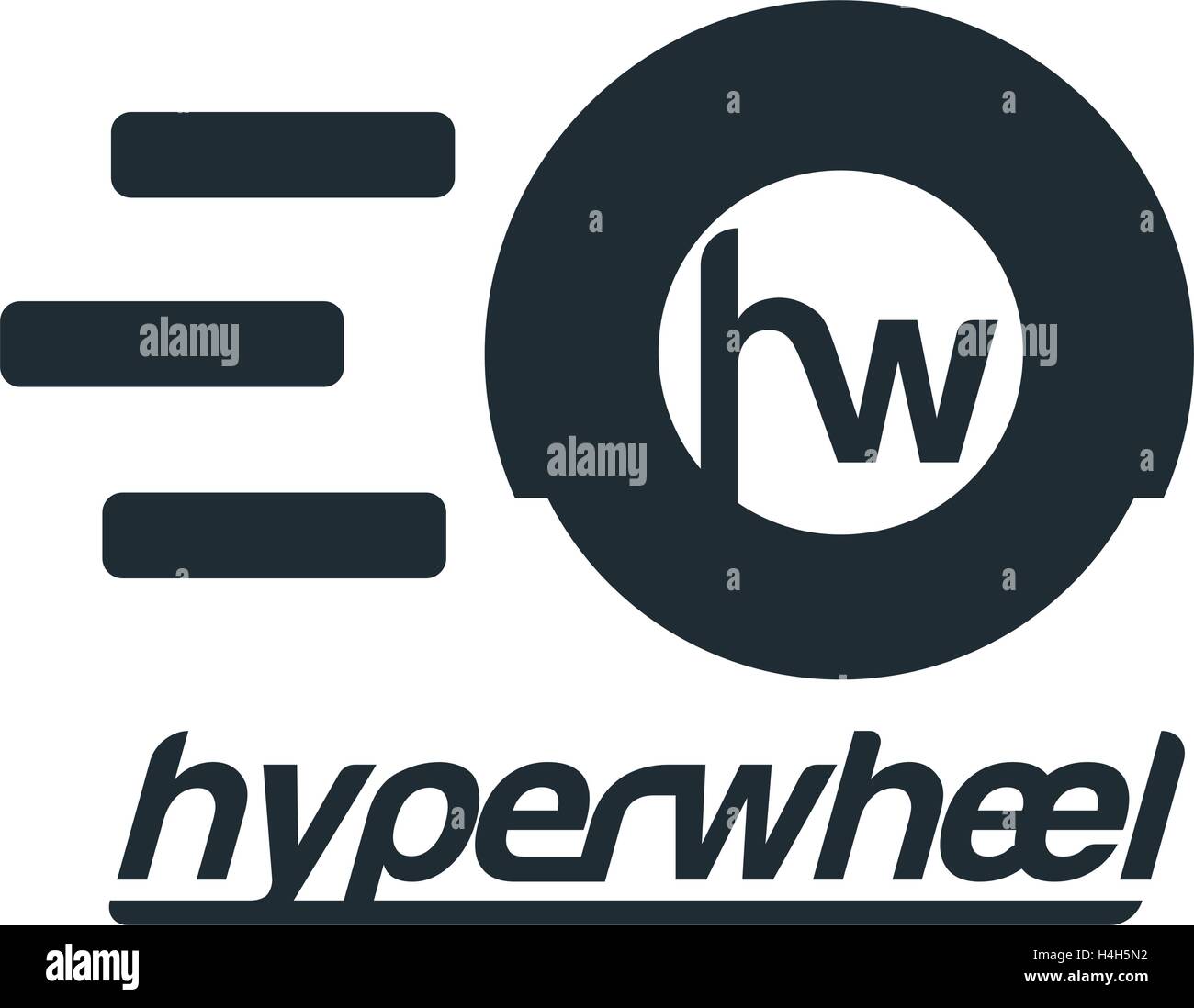 Hyper Wheel Logo Design, AI 8 supported Stock Vector Image & Art - Alamy