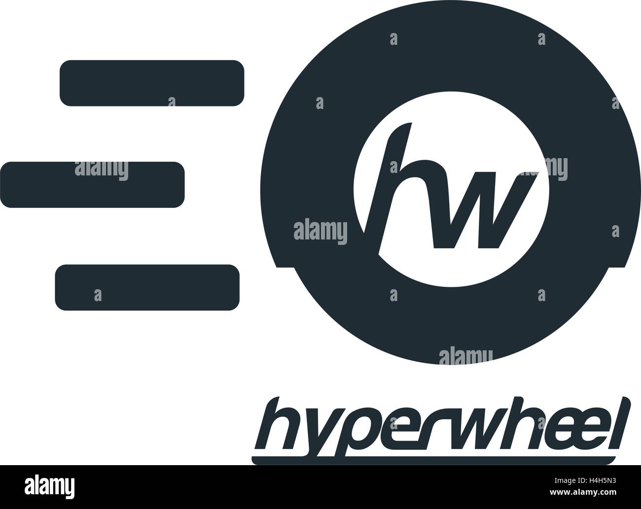 Hyper Wheel Logo Design, AI 8 supported Stock Vector Image & Art - Alamy