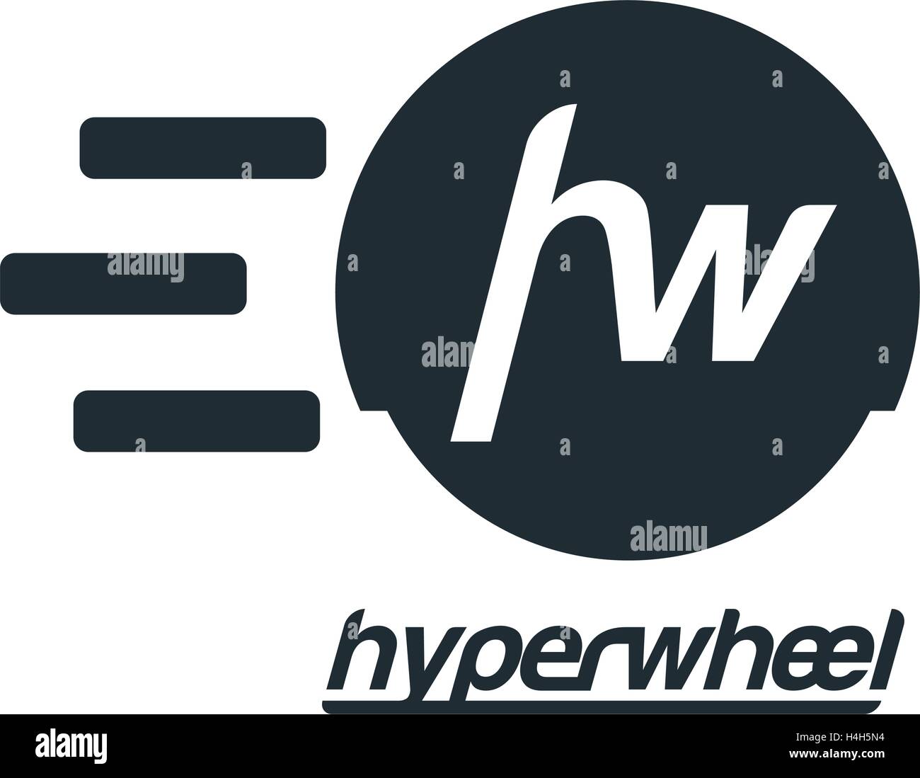 Hyper Wheel Logo Design, AI 8 supported Stock Vector Image & Art - Alamy