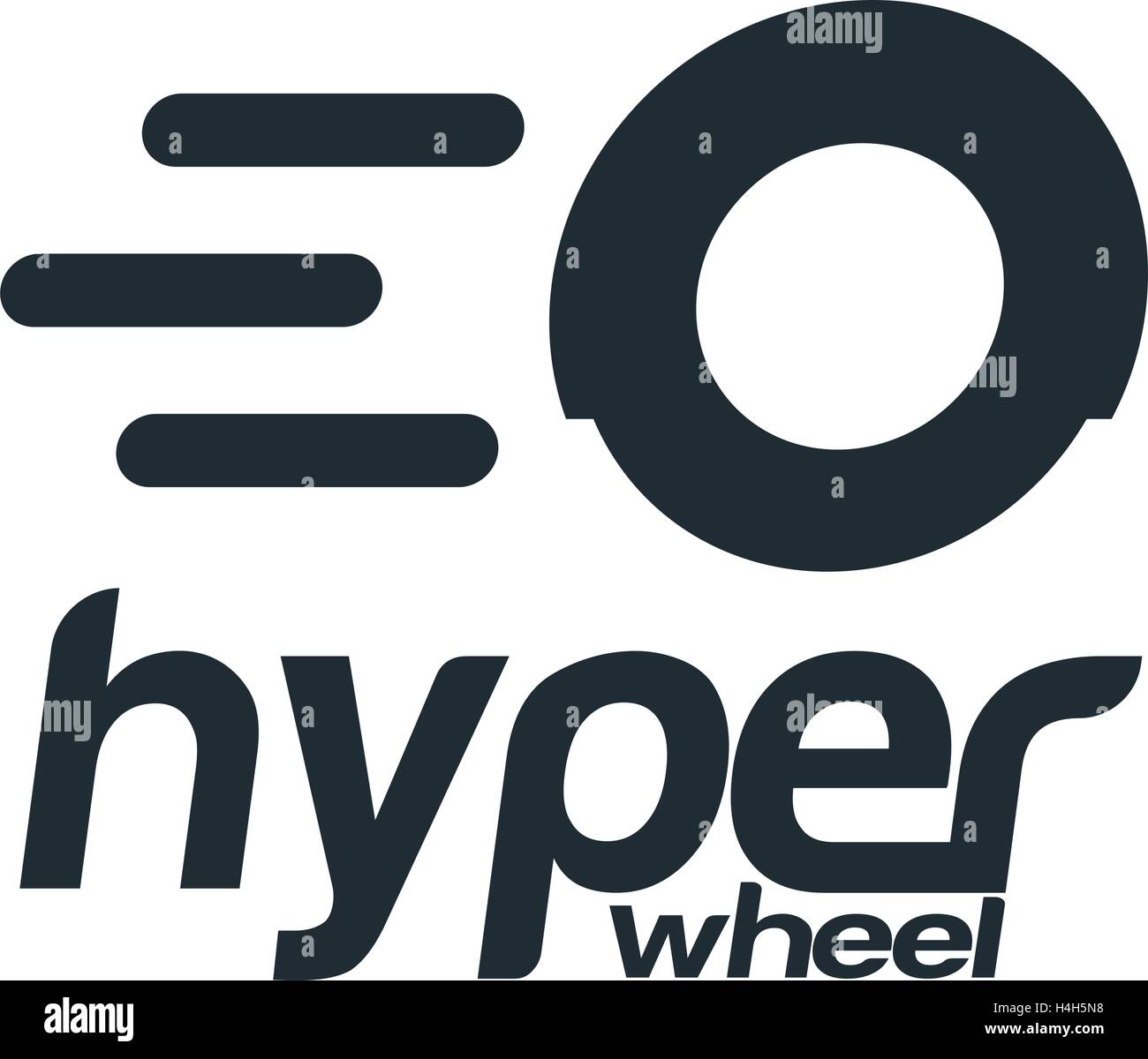Hyper Wheel Logo Design, AI 8 supported Stock Vector Image & Art - Alamy