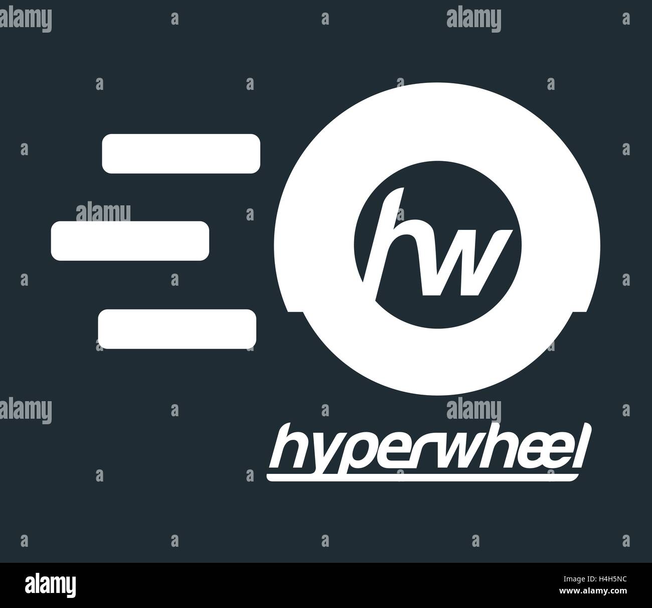 Hyper Wheel Logo Design, AI 8 supported Stock Vector Image & Art - Alamy