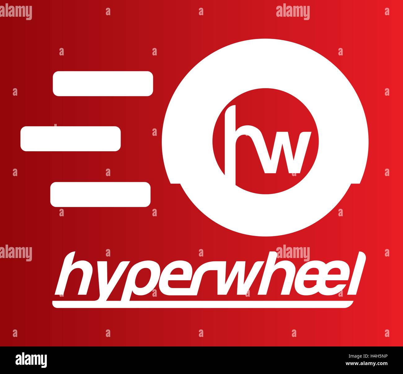 Hyper Wheel Logo Design, AI 8 supported Stock Vector Image & Art - Alamy
