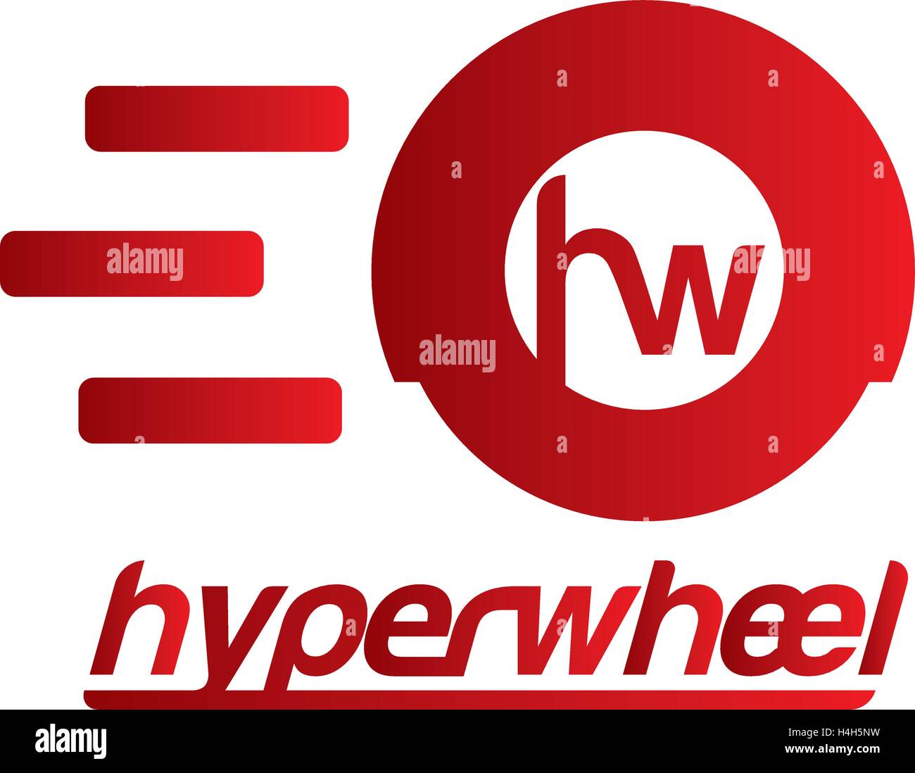 Hyper Wheel Logo Design, AI 8 supported Stock Vector Image & Art - Alamy