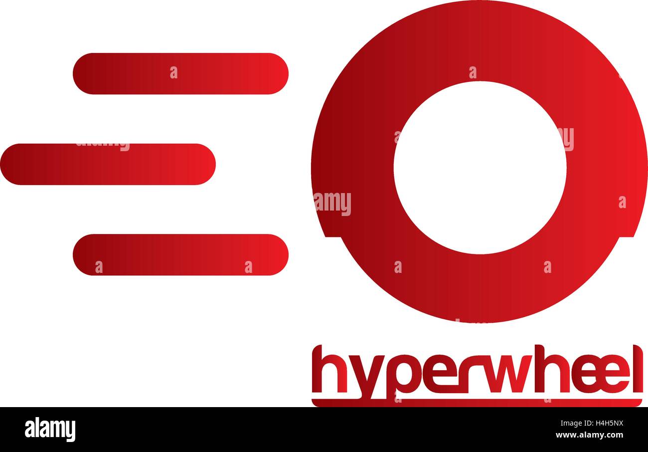 Hyper Wheel Logo Design, AI 8 supported Stock Vector Image & Art - Alamy