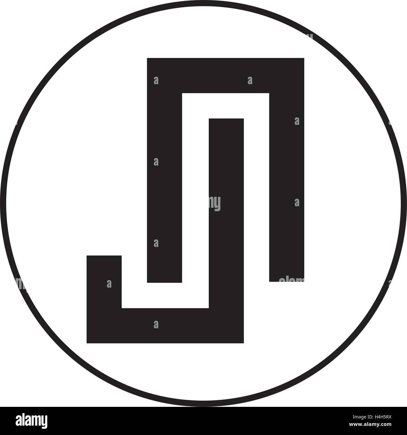 Monogram Concept Design, EPS 8 supported Stock Vector Image & Art - Alamy