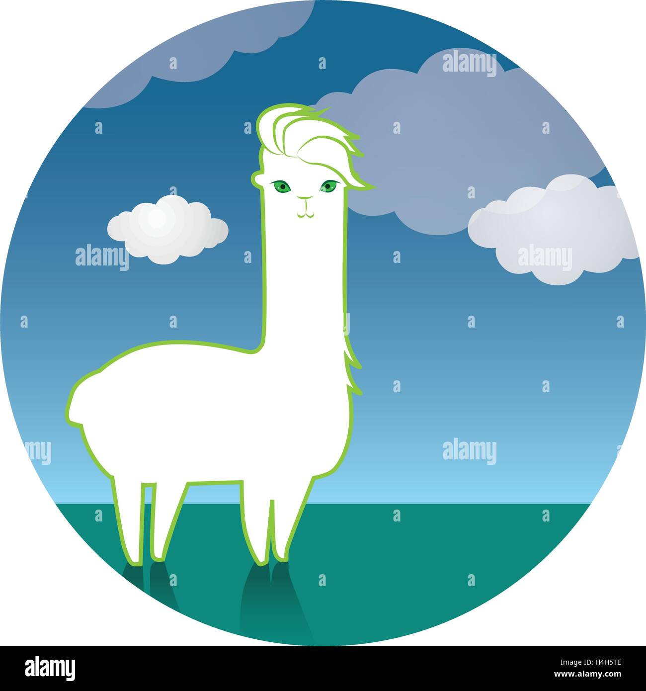 Llama yarn Stock Vector Images - Alamy