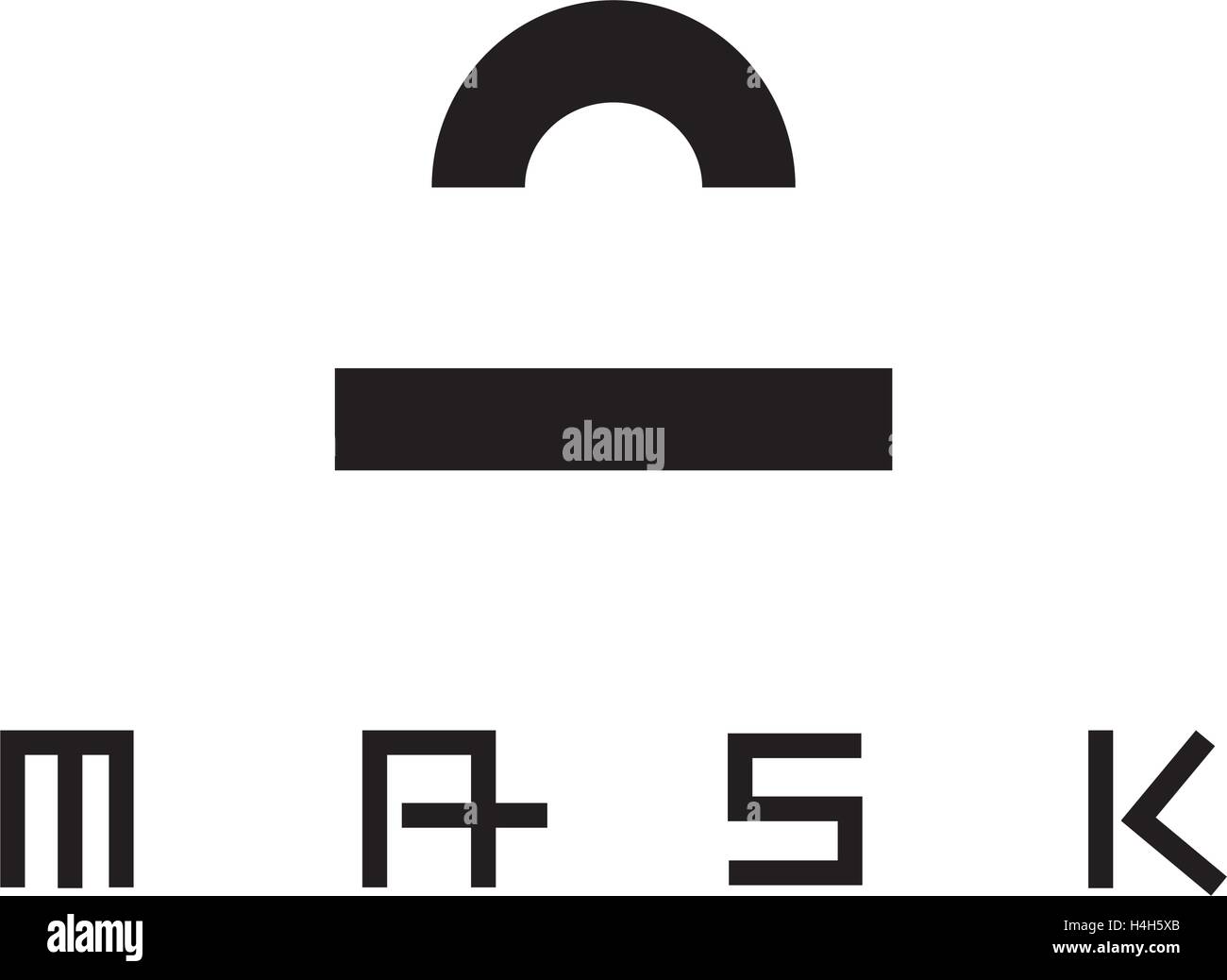 Mask Concept Design, AI 8 supported Stock Vector Image & Art - Alamy