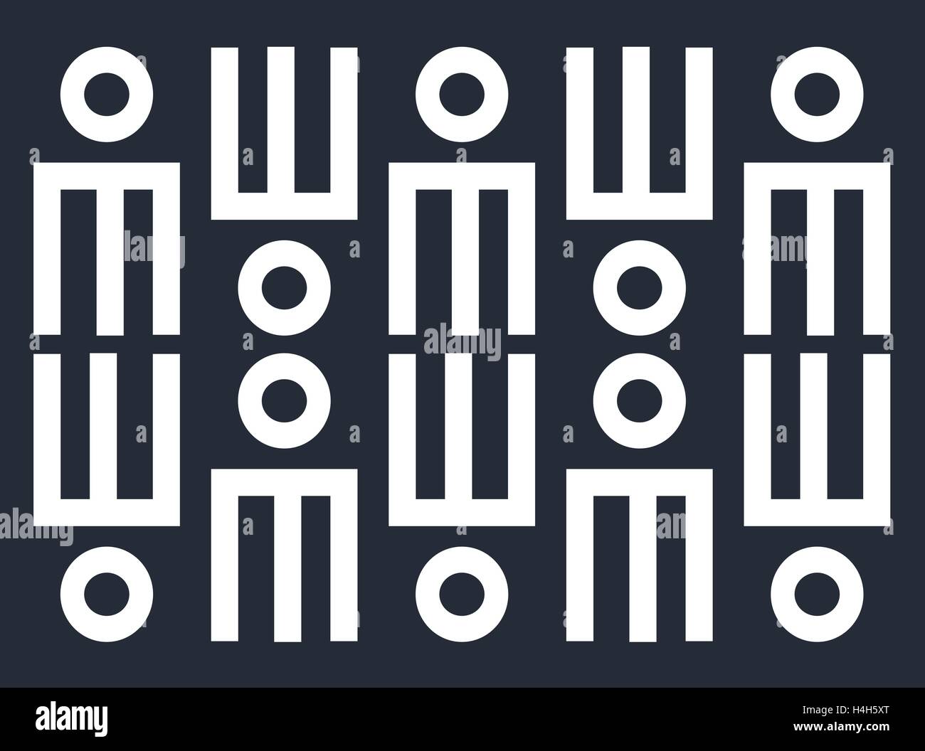 Geometric Patterns of Human. AI 8 supported Stock Vector Image & Art ...