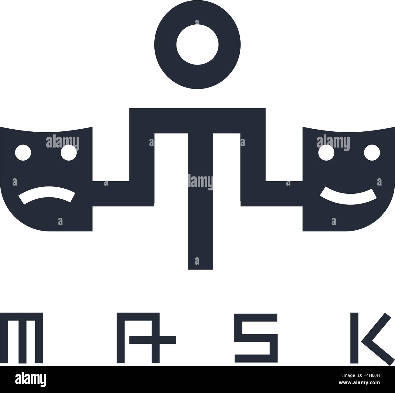 Mask Concept Design, AI 8 supported Stock Vector Image & Art - Alamy