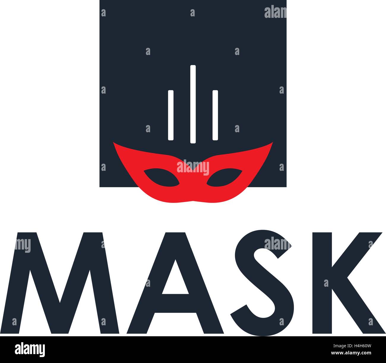 Mask Concept Design, AI 8 supported Stock Vector Image & Art - Alamy