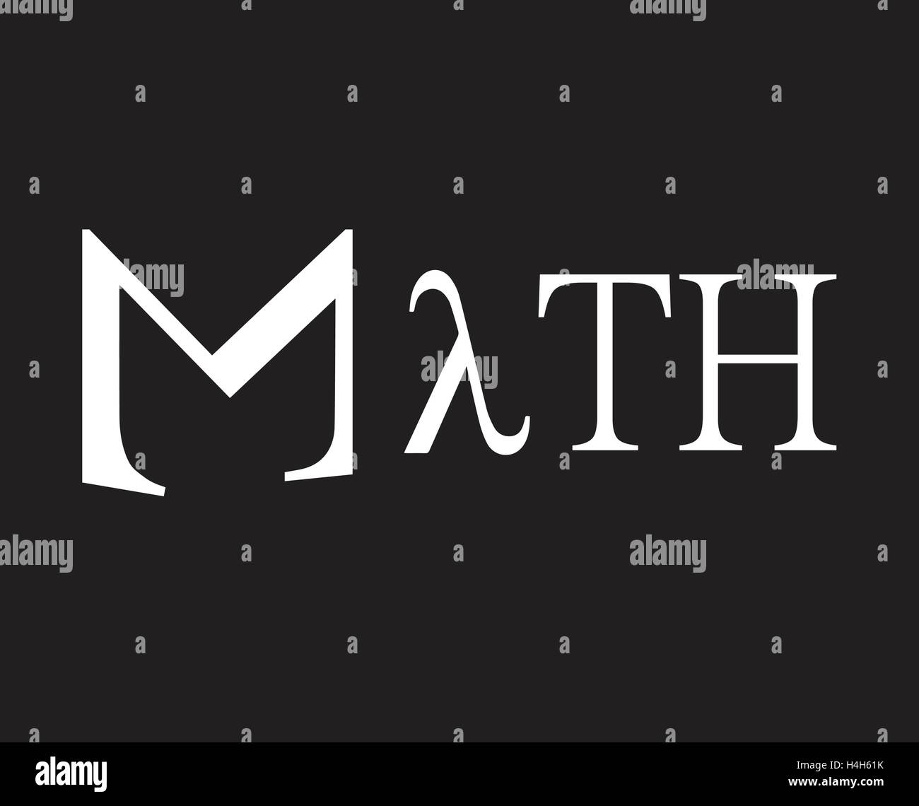 Math concept design ai hi-res stock photography and images - Alamy