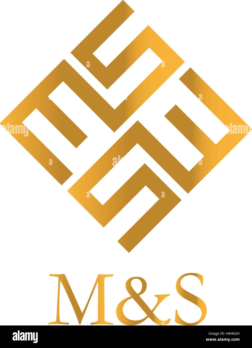 MS Logo Design, AI 10 supported Stock Vector Image & Art - Alamy