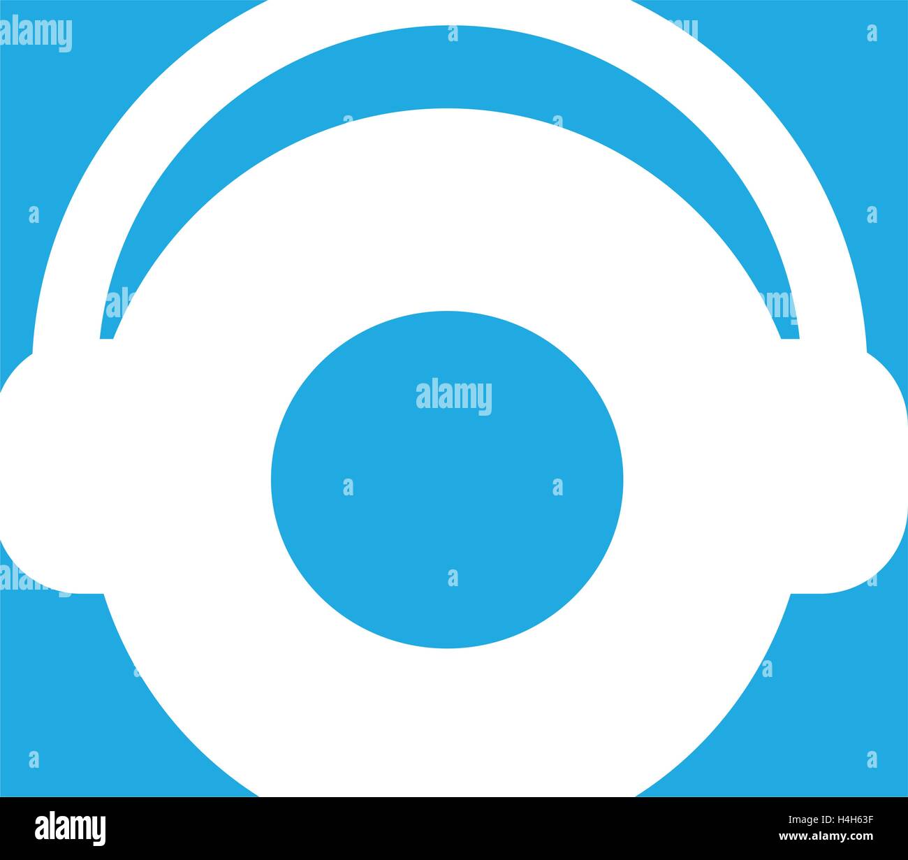 Music Logo Design with Headset. AI 8 supported Stock Vector Image & Art ...