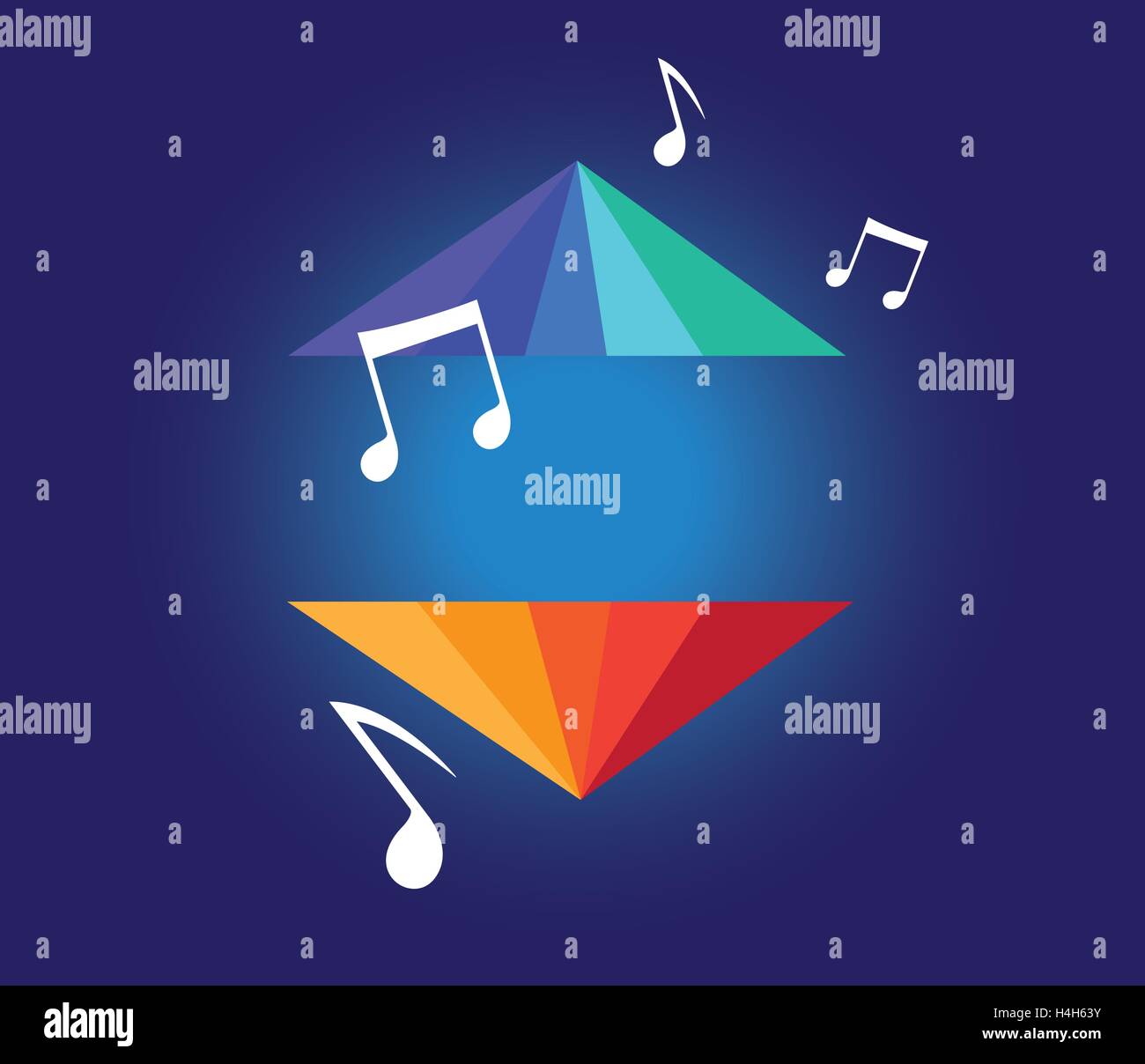 Abstract Music Background Design, AI 10 supported Stock Vector Image ...